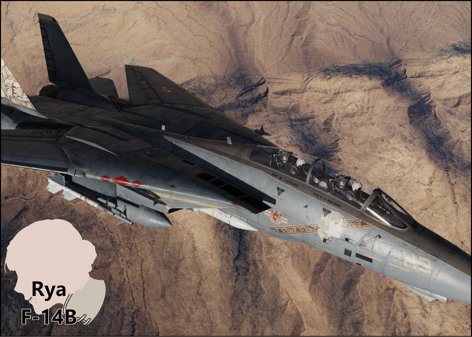 [F-14B] Rya, The Volcano Manor Scout