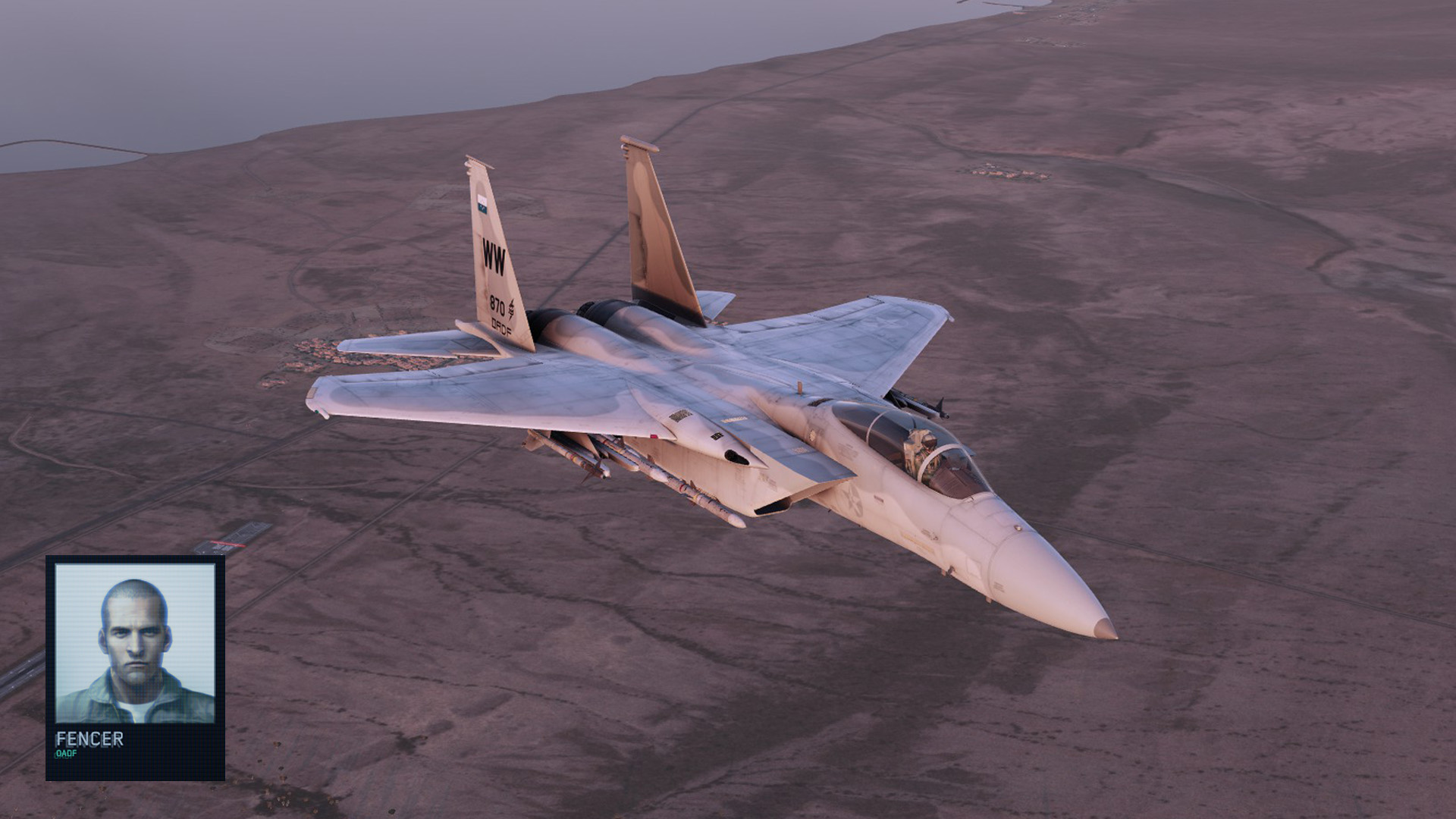 Ace Combat - Cyclops Squadron Skins for F-15C