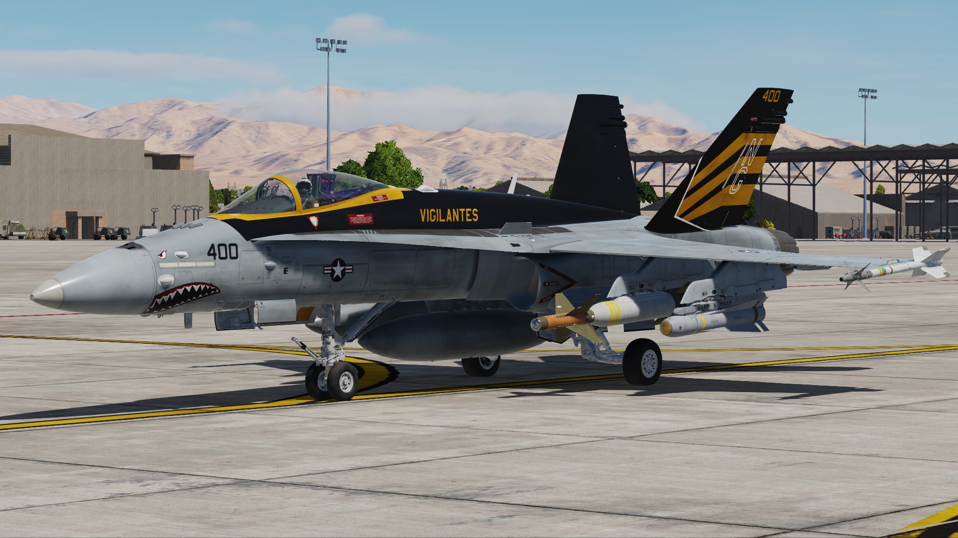 FA-18C VFA-151 Vigilantes 2020s fictional 4K Skin Pack 1