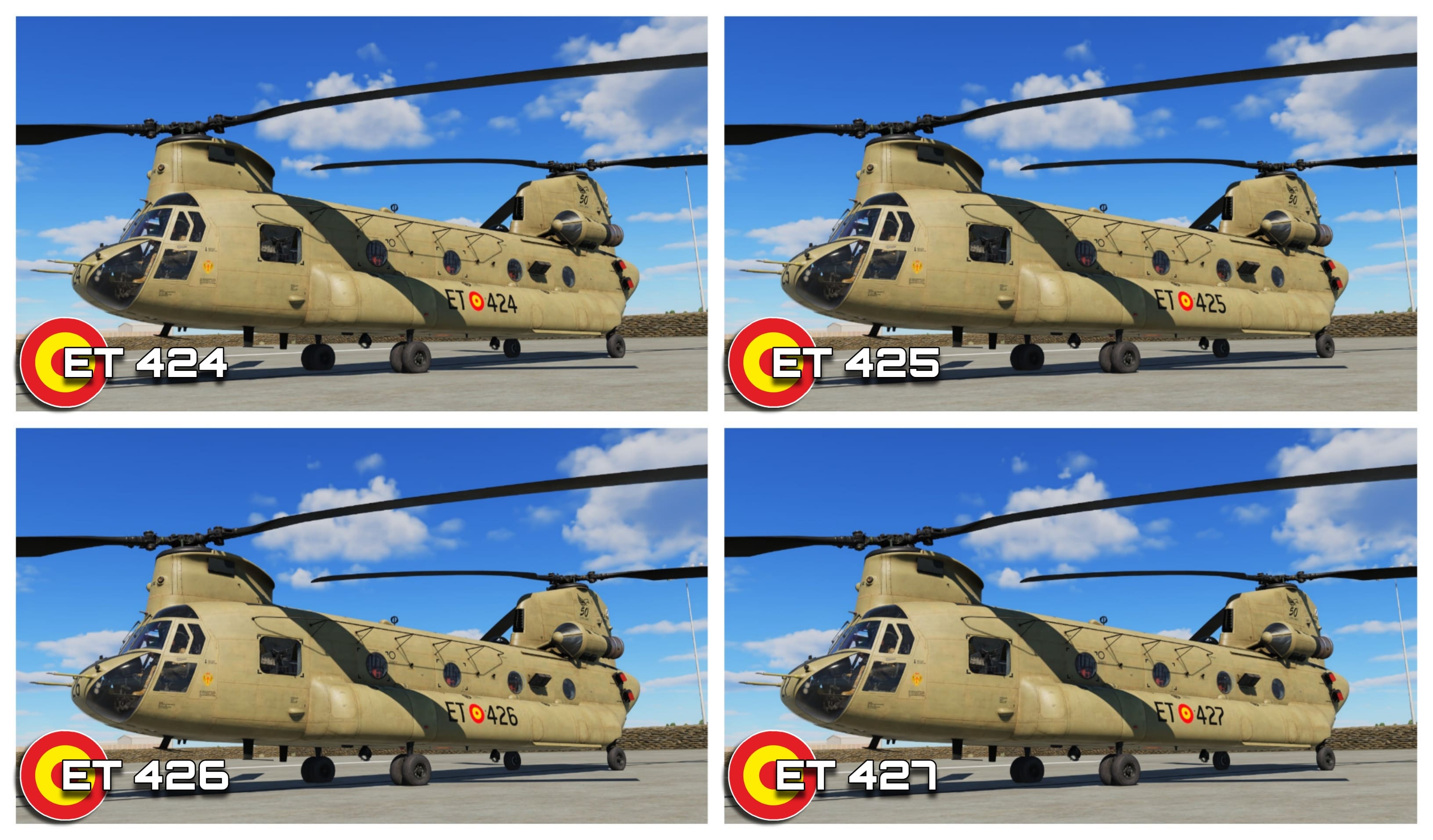 FAMET - CH-47F CHINOOK BHELTRA V (ACTUALIZADO)