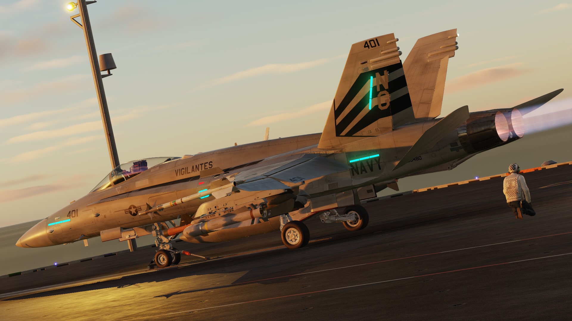 FA-18C VFA-151 Vigilantes 2020s fictional 4K Skin Pack 2