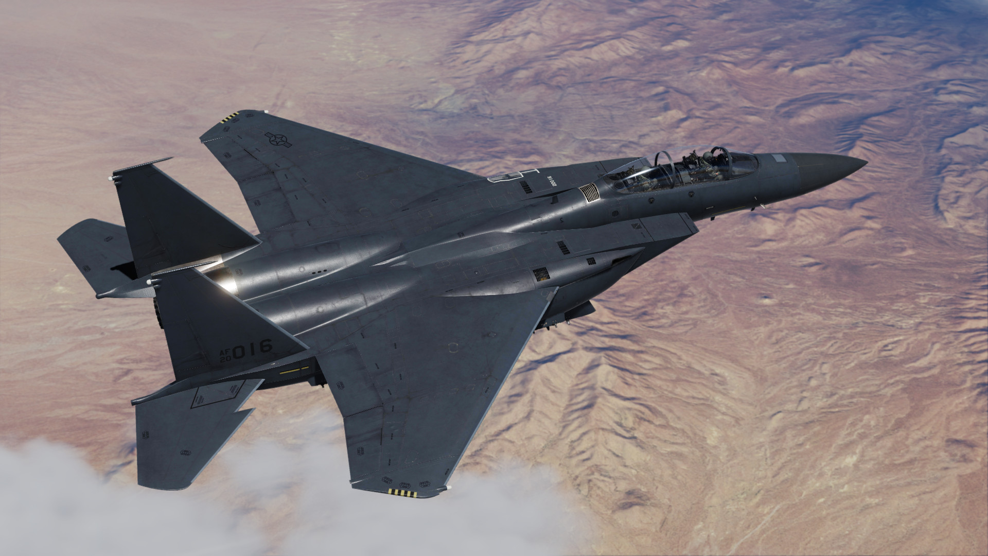 F-15EX Super Eagle II USAF Gunship Gray