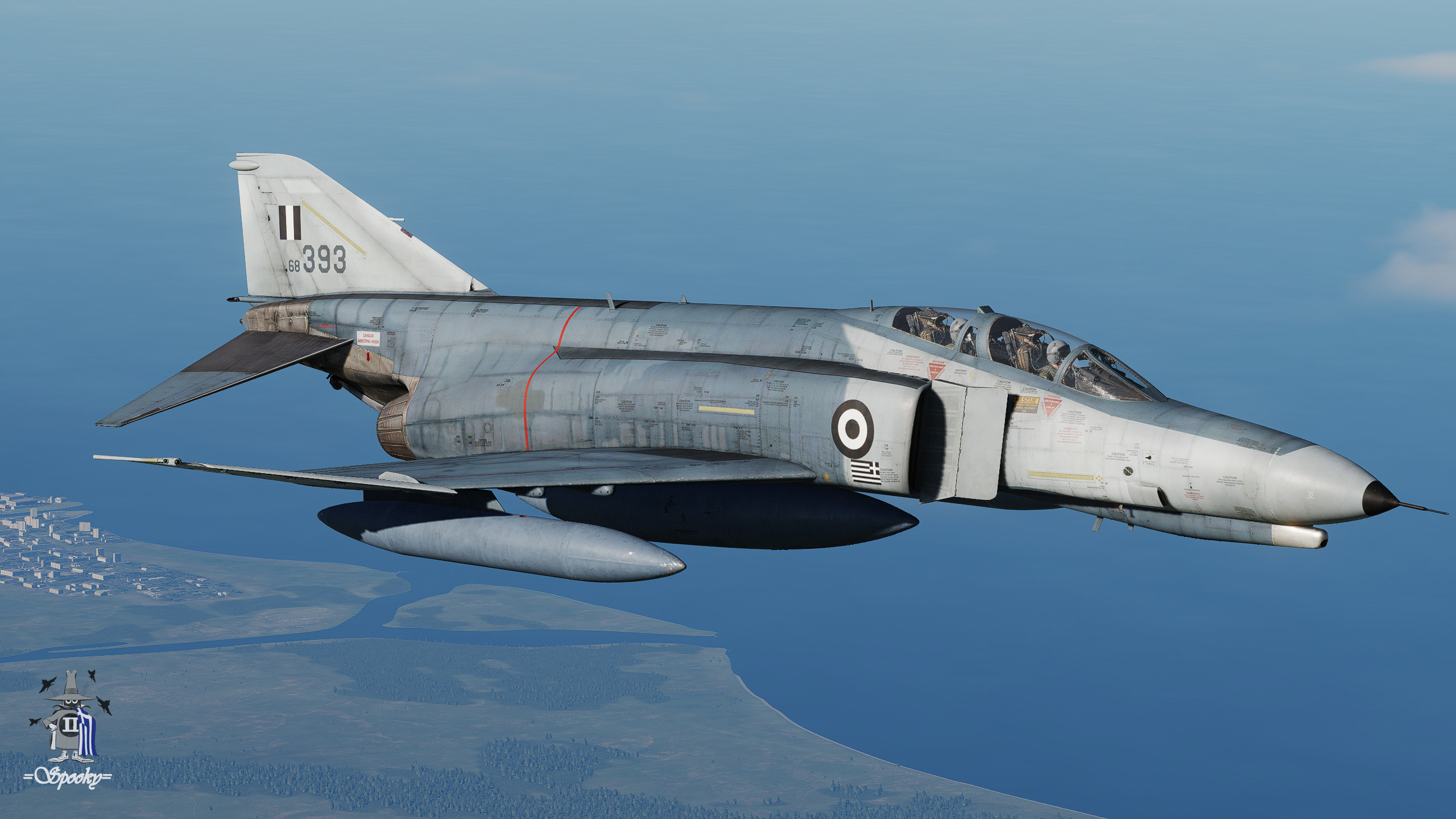 HAF F-4E SRA HILL GRAY II (Tail 68-393)