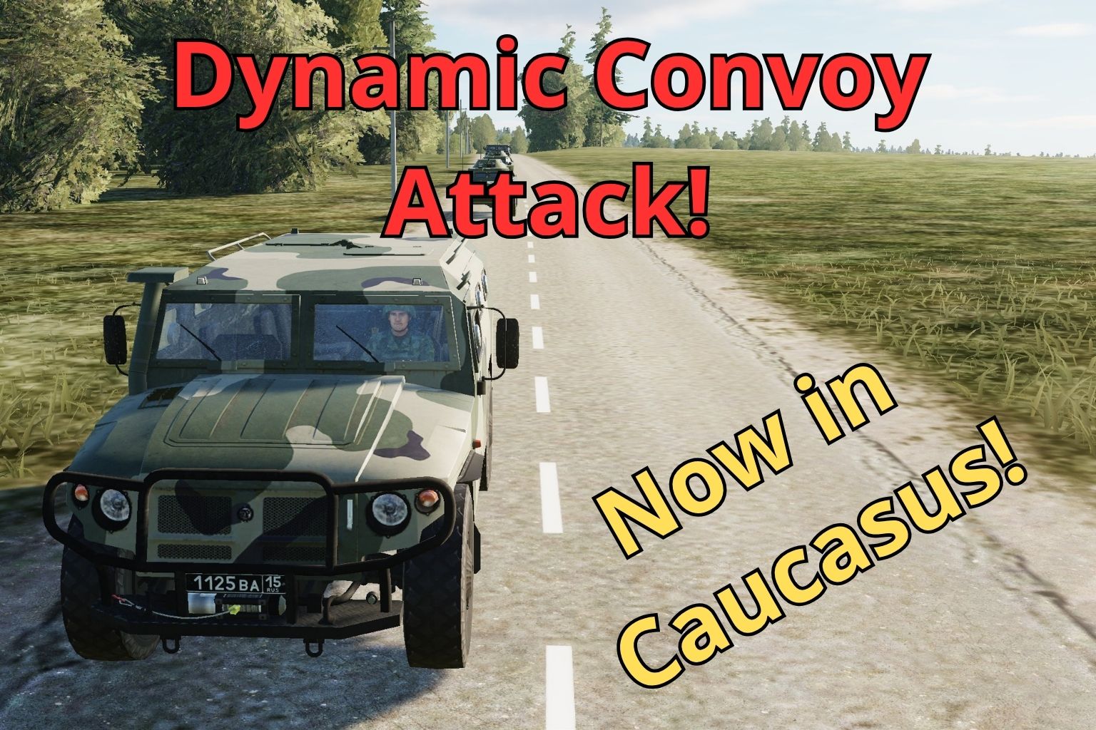 Caucasus Dynamic Convoy Attack