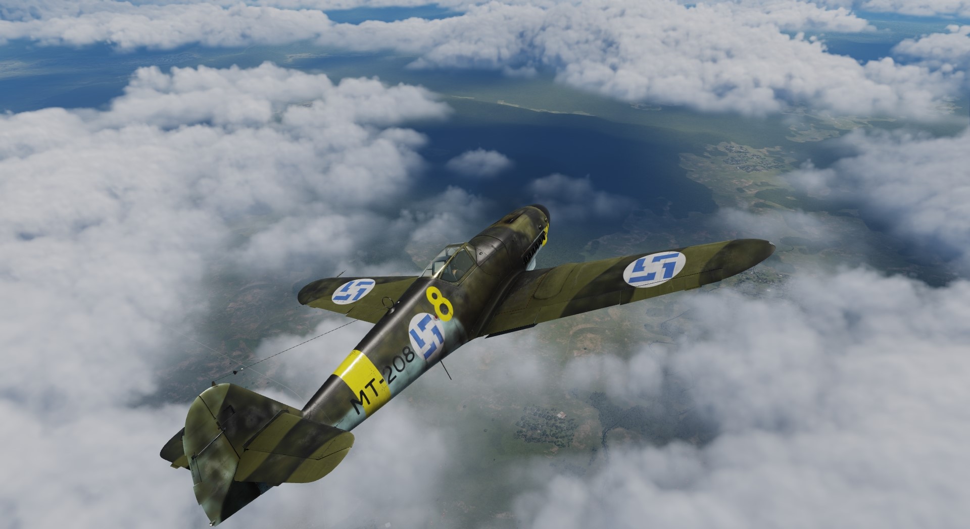 BF-109 3./HLeLv 28 MT-208