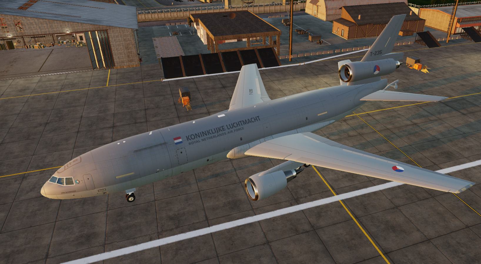 KDC-10 T-235 - 334sqn RNLAF 'Jan Scheffer' - Militairy Aircraft Mod