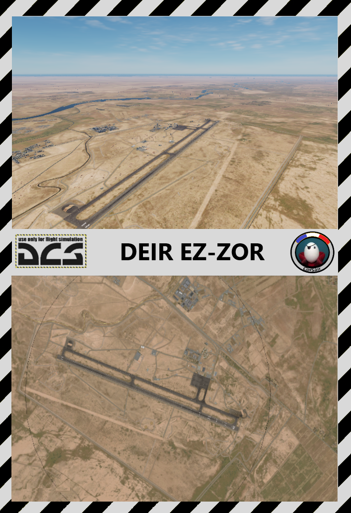 CORSAIR airports approach charts Syria: DEIR EZ-ZOR