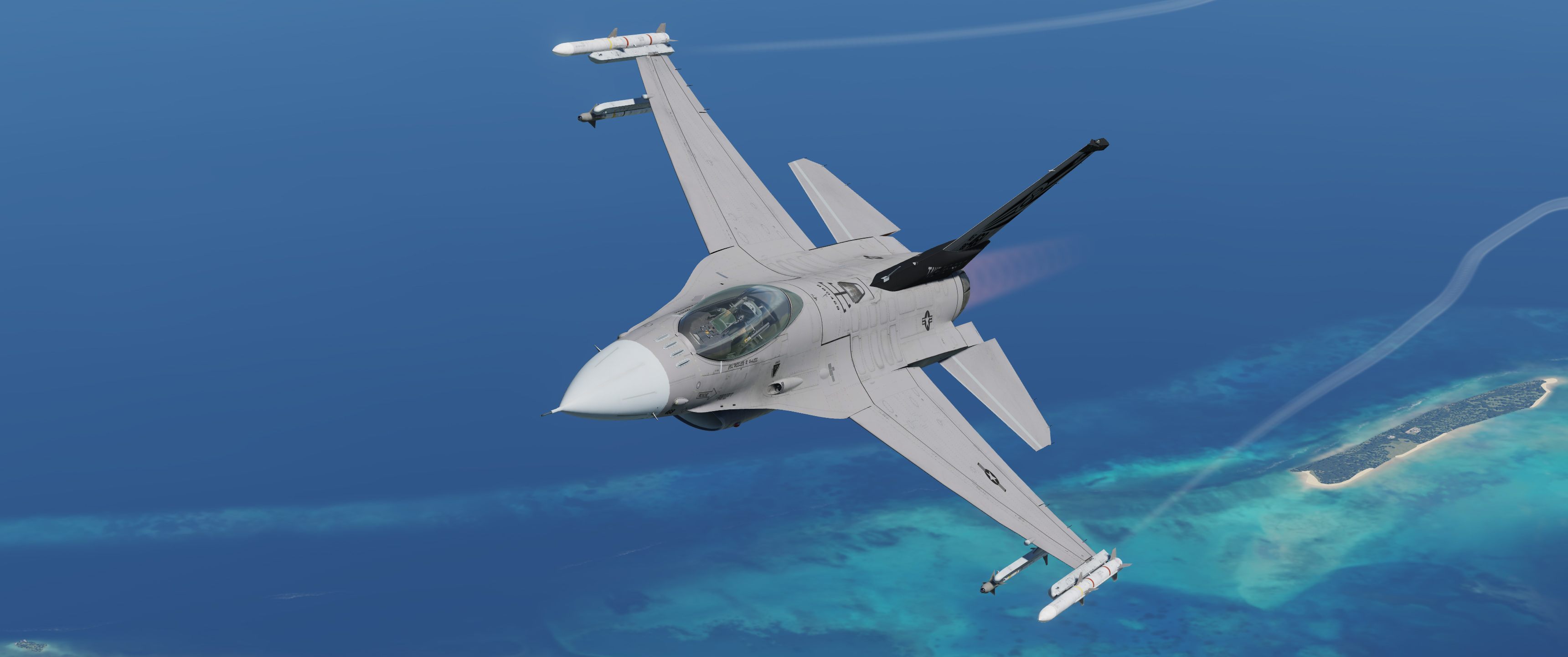 USAF F16C 8th OG Vipers - Wolfpack - Heritage