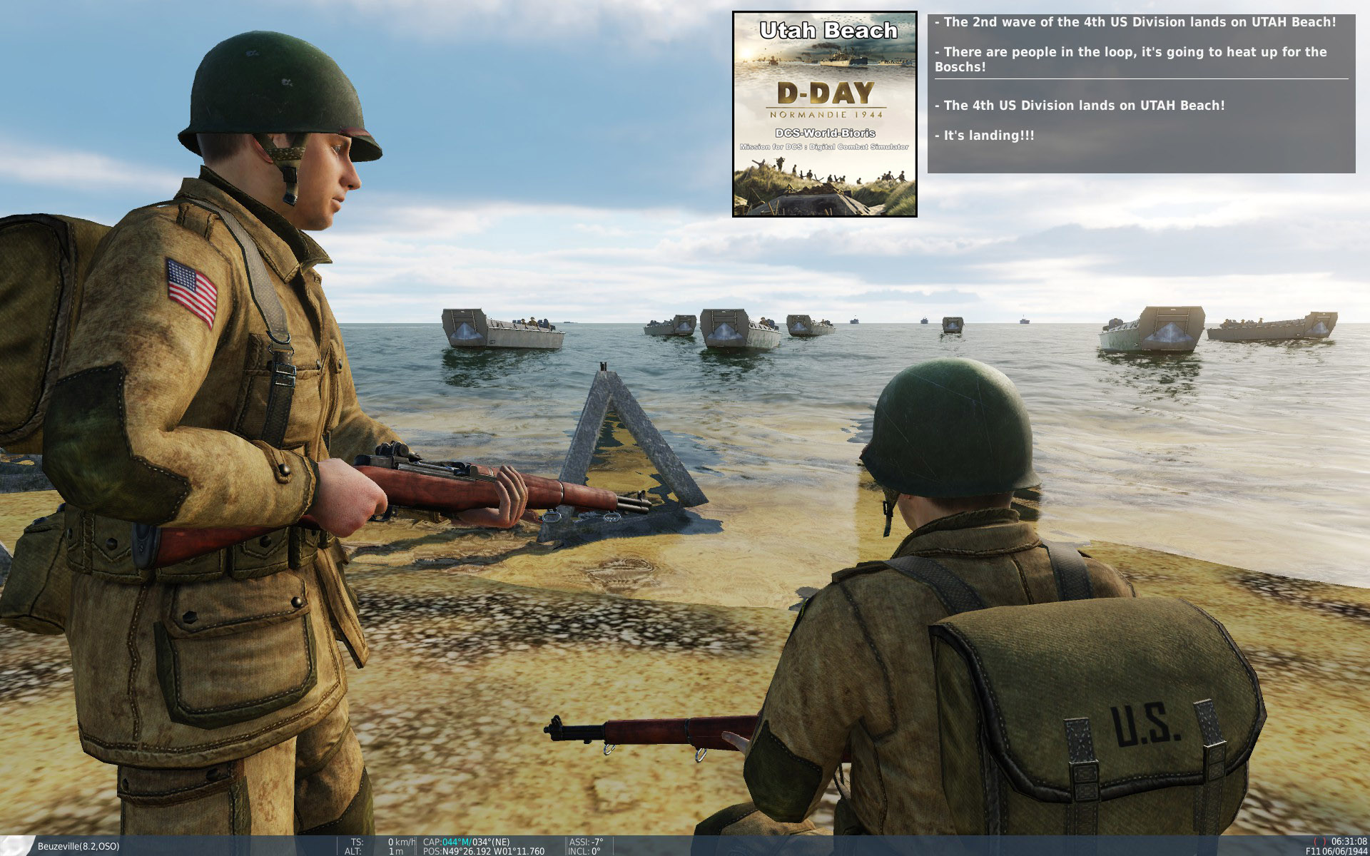 D-Day - Utah Beach - June 6, 1944