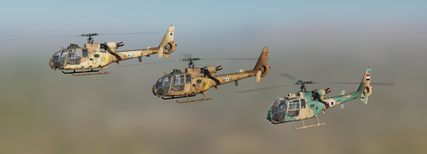 SA342 - IAF Pack - Iron Swords war special