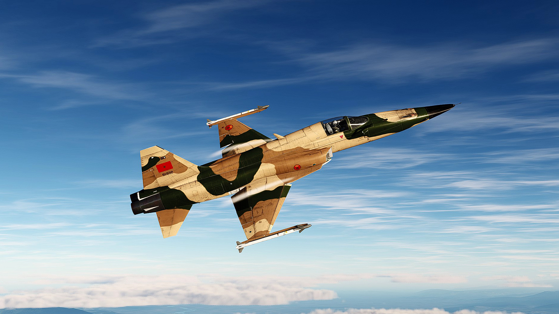 F-5E Tiger III remastered repaint RMAF 91932