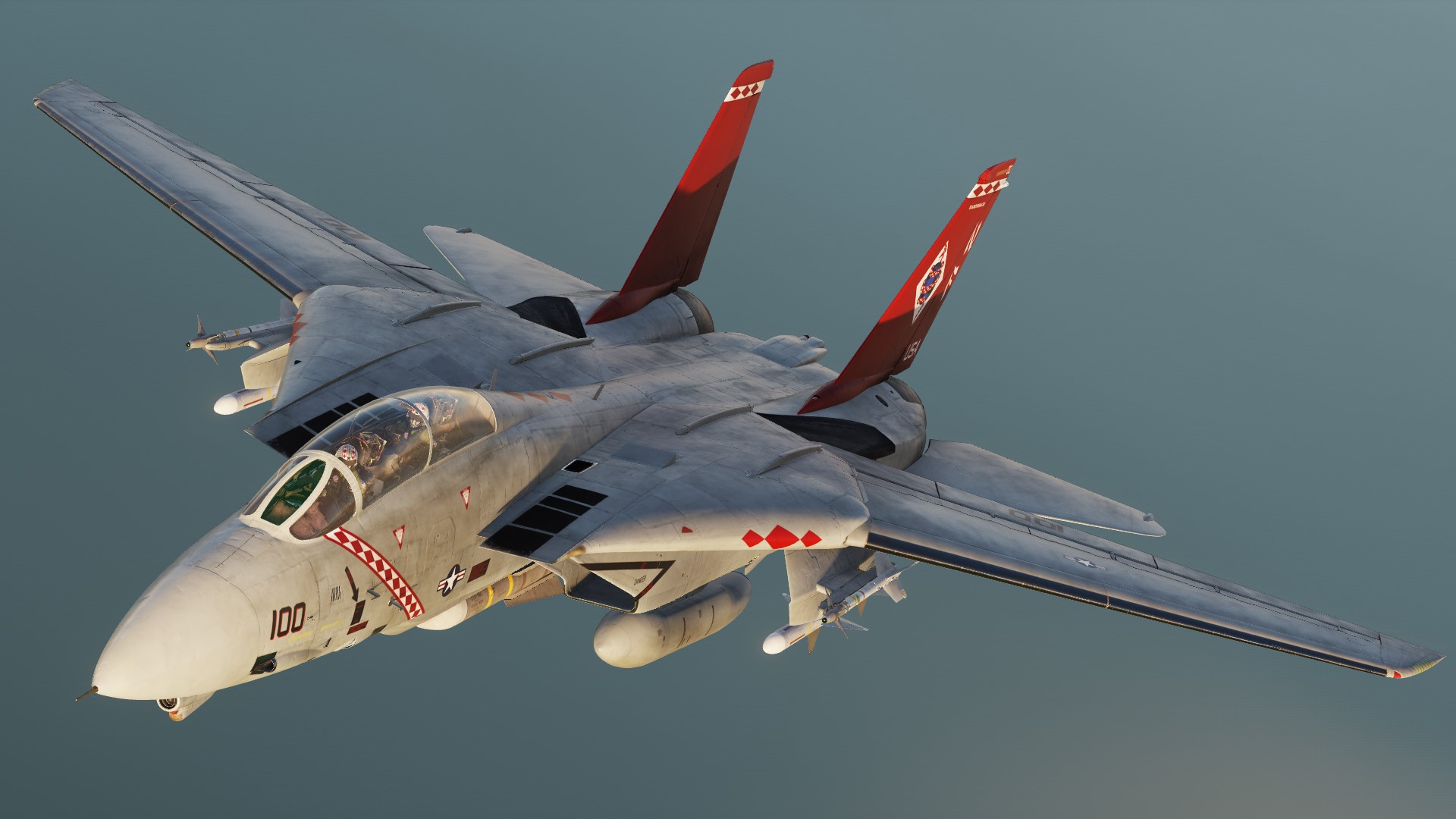 F-14B VF-102 Diamondbacks 2020s fictional Skin Pack 1