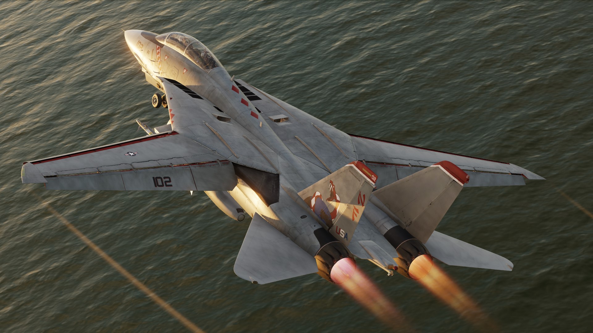 F-14B VF-102 Diamondbacks 2020s fictional Skin Pack 2 update 2025/02/17