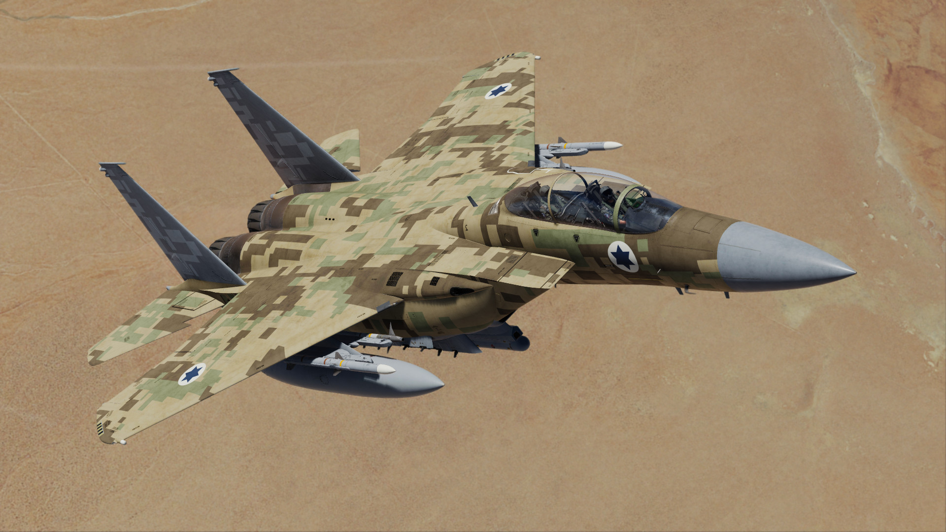 F-15EX Super Eagle II IDF Digital Desert