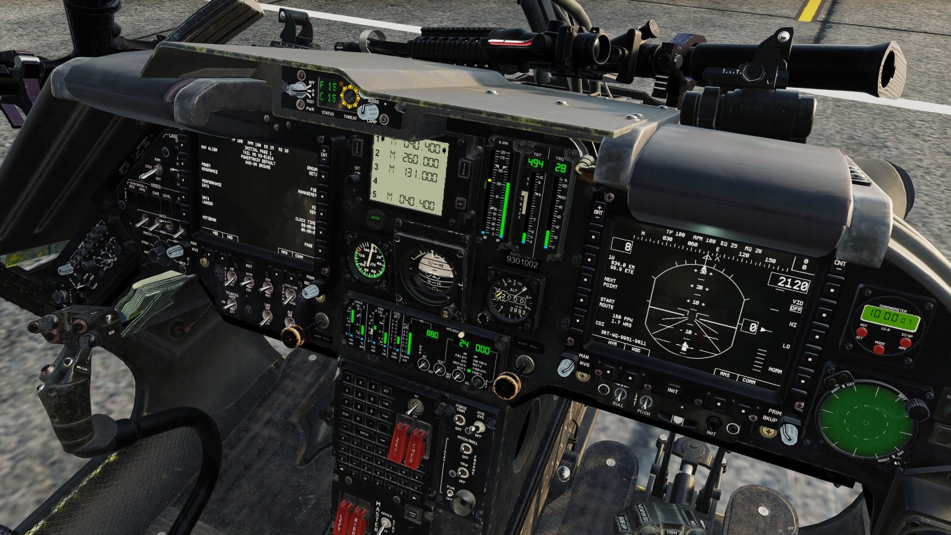 OH58D Downscaled Cockpit Textures [2K, no MipMaps]