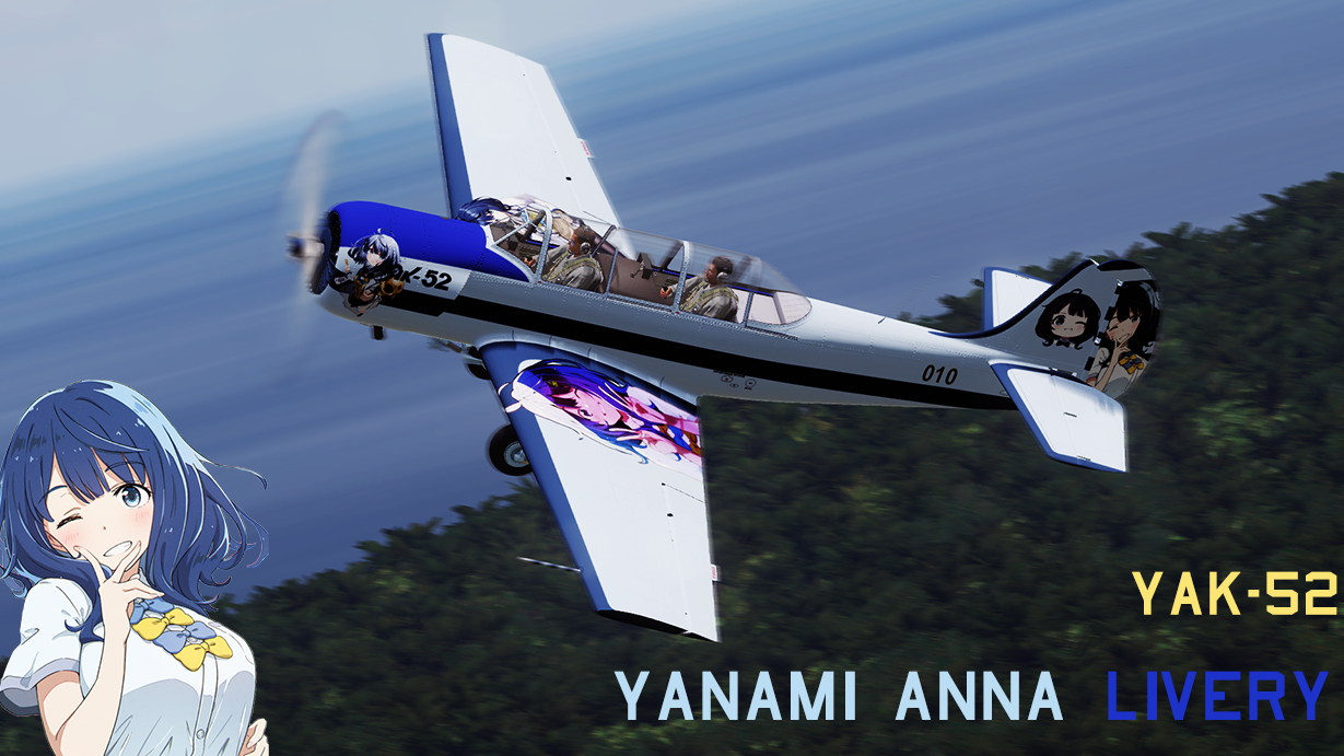 Yak-52 Yanami Anna (From Too Many Losing Heroines!) Livery