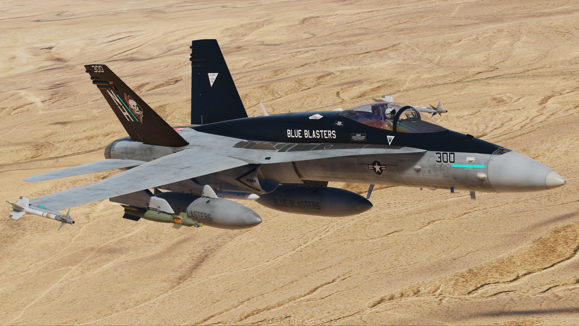 FA-18C VFA-34 Blue Blasters 2020s fictional 4K Skin Pack 1 update 2024 ...