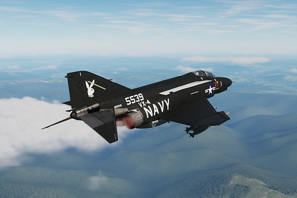 VX-4 "The Evaluators" Black Bunny F-4 Phantom