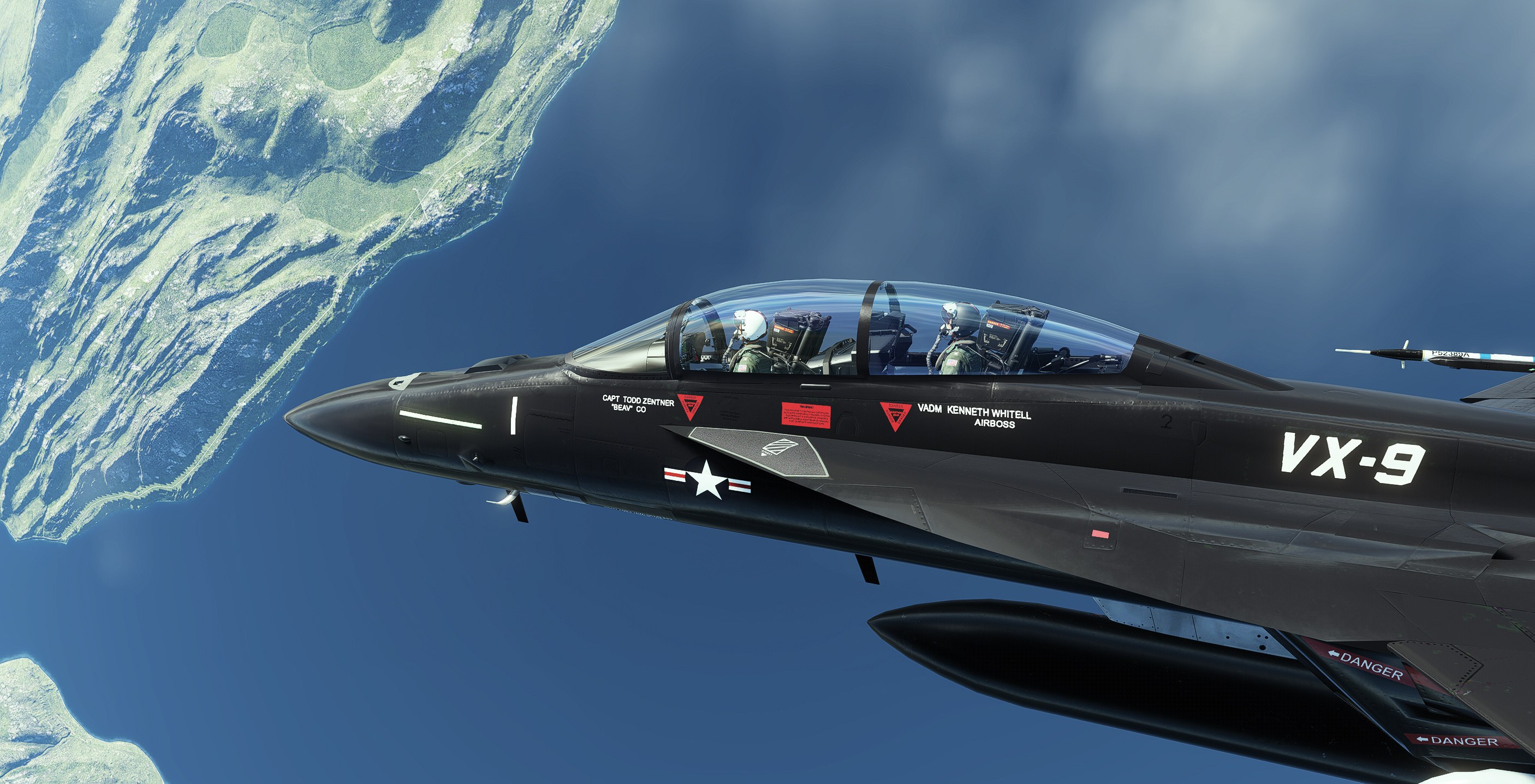 VX-9 Vampires "Vandy 1" for CJS Super Hornet Mod