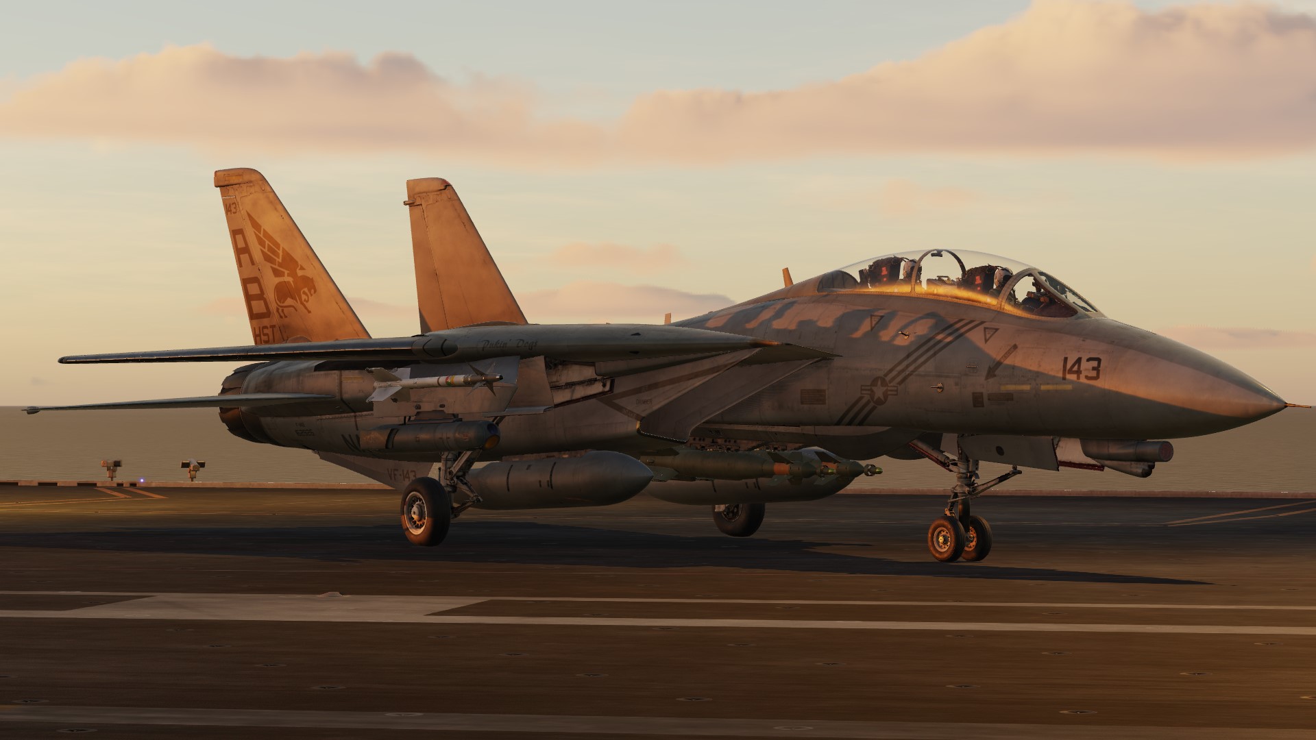 F-14B VF-143 Pukin Dogs 2020s fictional Skin Pack 2 update 2025/02/17