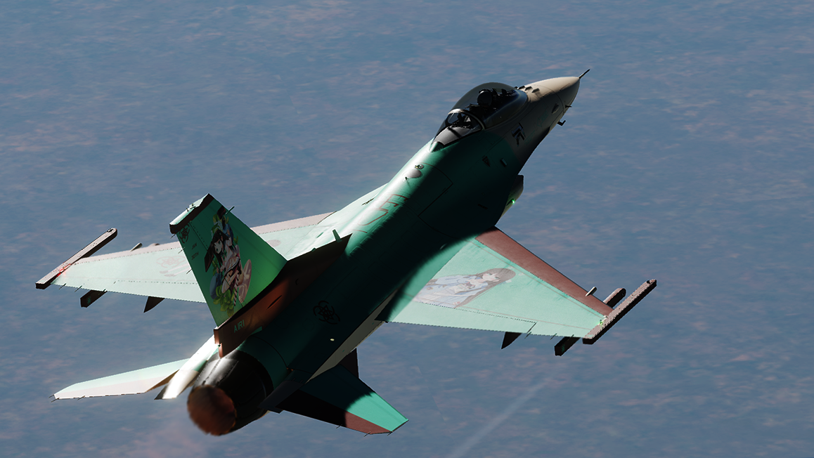 F-16CM bl.50 Kurimura Airi (Blue Archive)