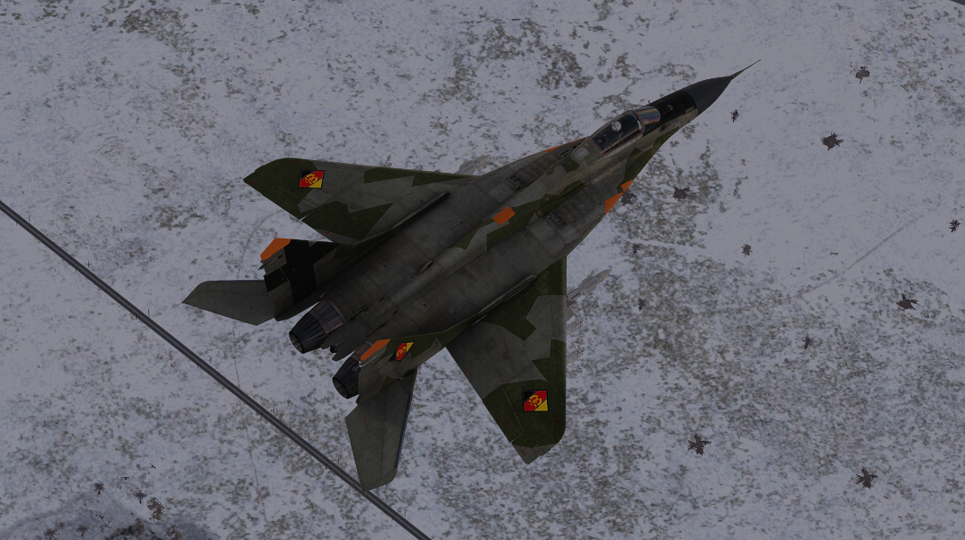 MiG-29A Fulcrum 666th TSF Battallion "Schwarzesmarken"