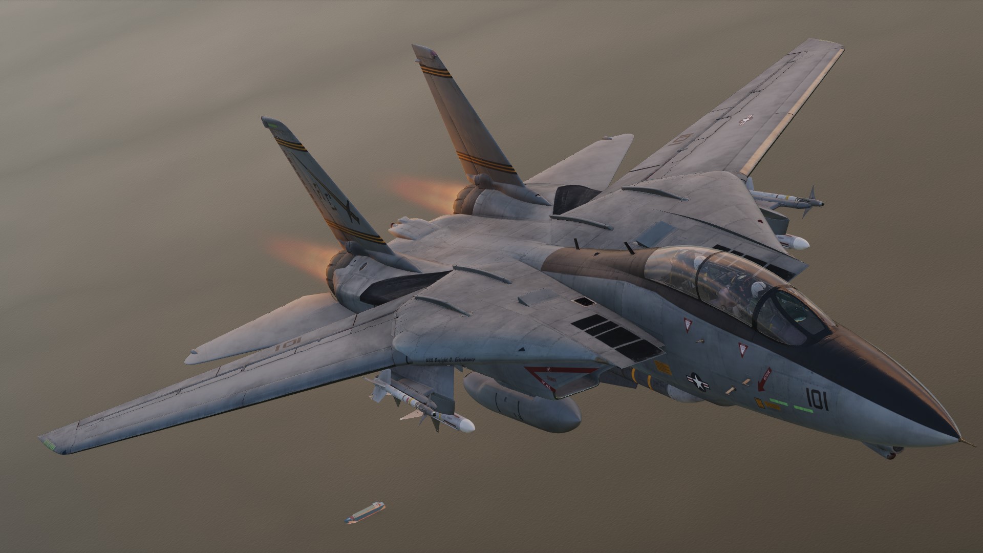 F-14B VF-32 Fighting Swordsmen 2020s fictional Skin Pack 2 update 2025 ...