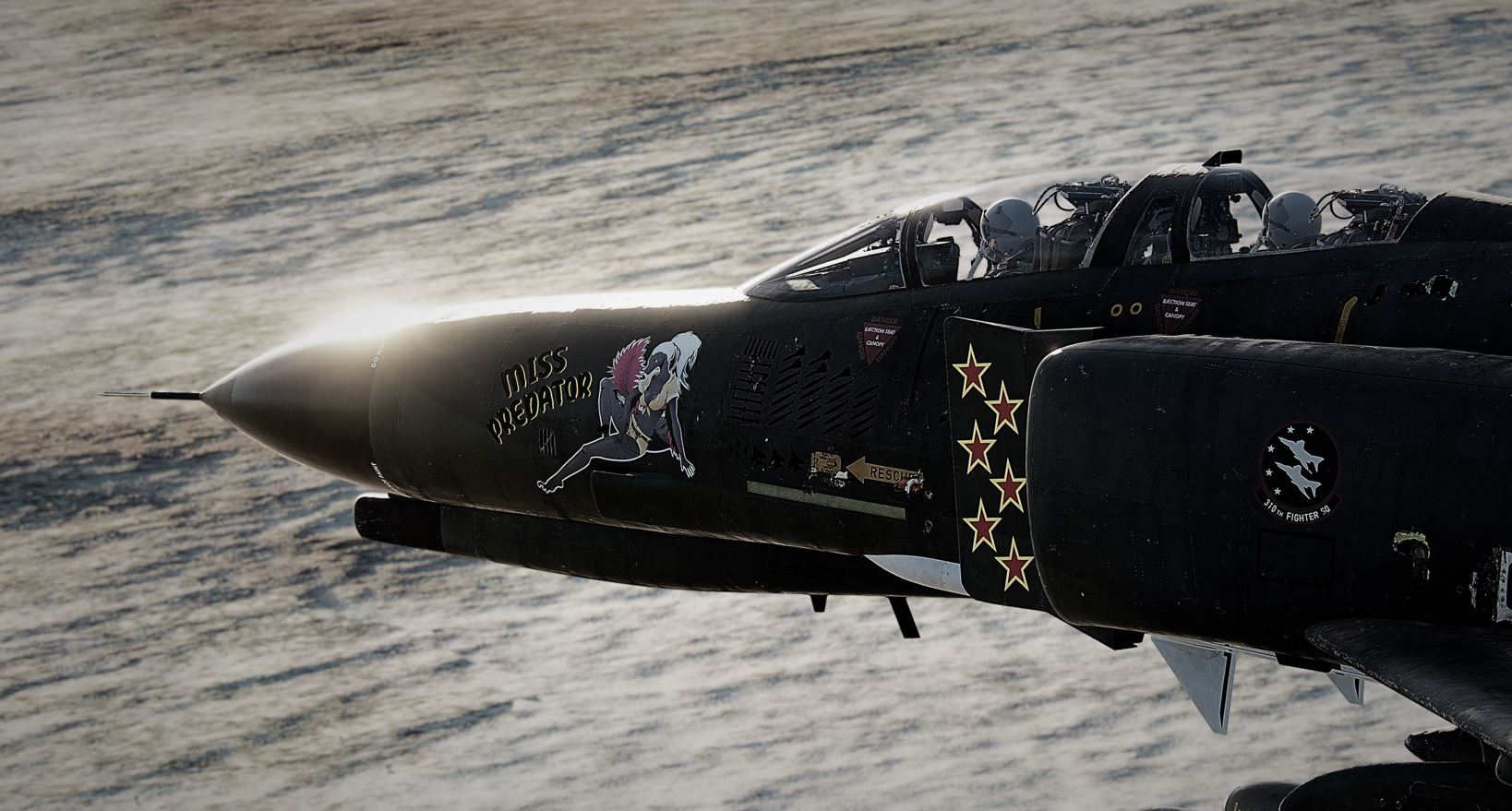 310th Fighter SQ F-4E ~1996 Euro 1 "Miss Predator" [Fictional]