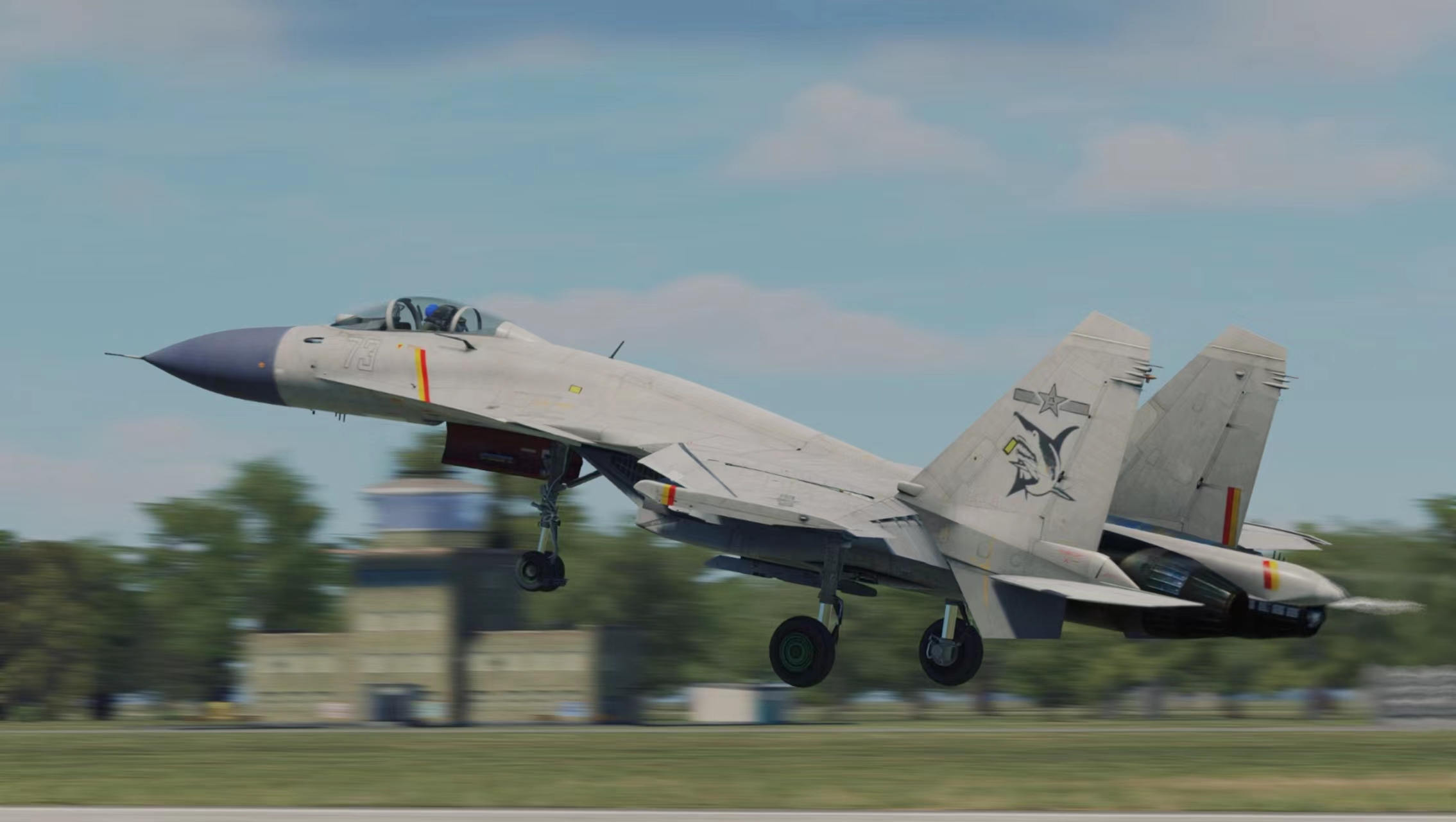 PLANAF J-15低可视度涂装