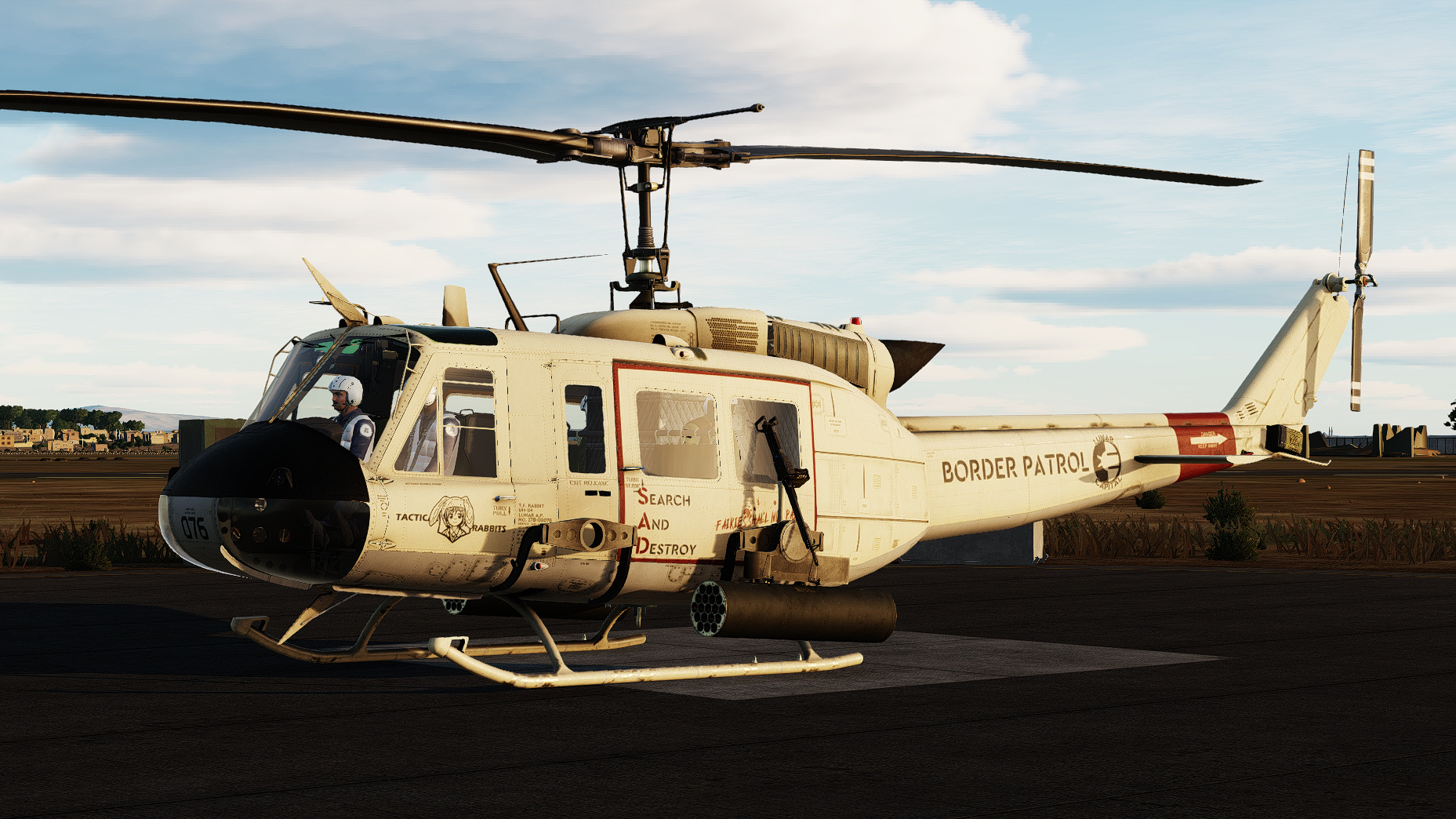 [UH-1H] Lunar Capital Border Patrol "TACTICAL RABBITS"