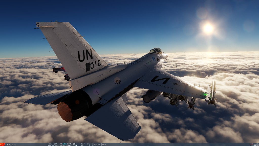 F16-C联合国维和部队[UN]涂装