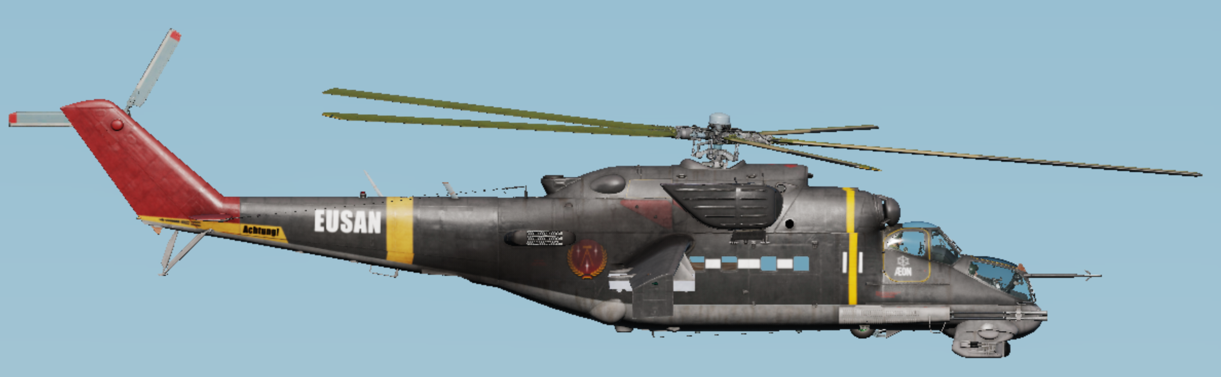 MI-24P Signalis Eusan Nation AEON livery