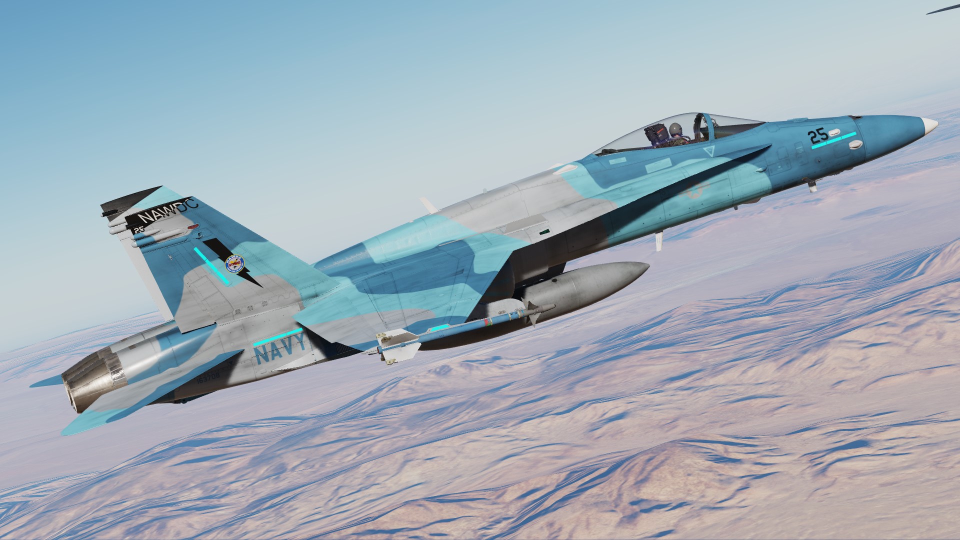 FA-18C NAWDC 2020s fictional 4K Skin Pack 6 update 2024/12/24