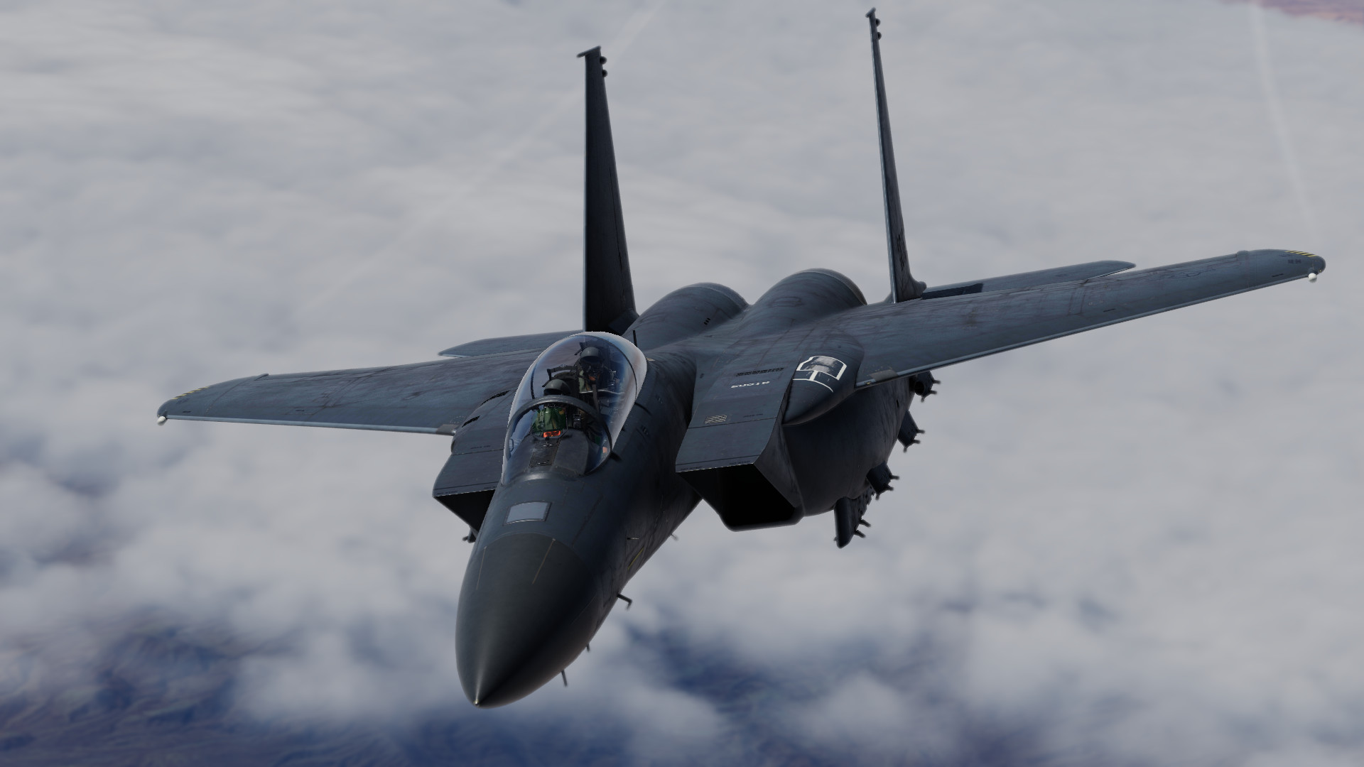 F-15EX Super Eagle II USAF Gunship Gray