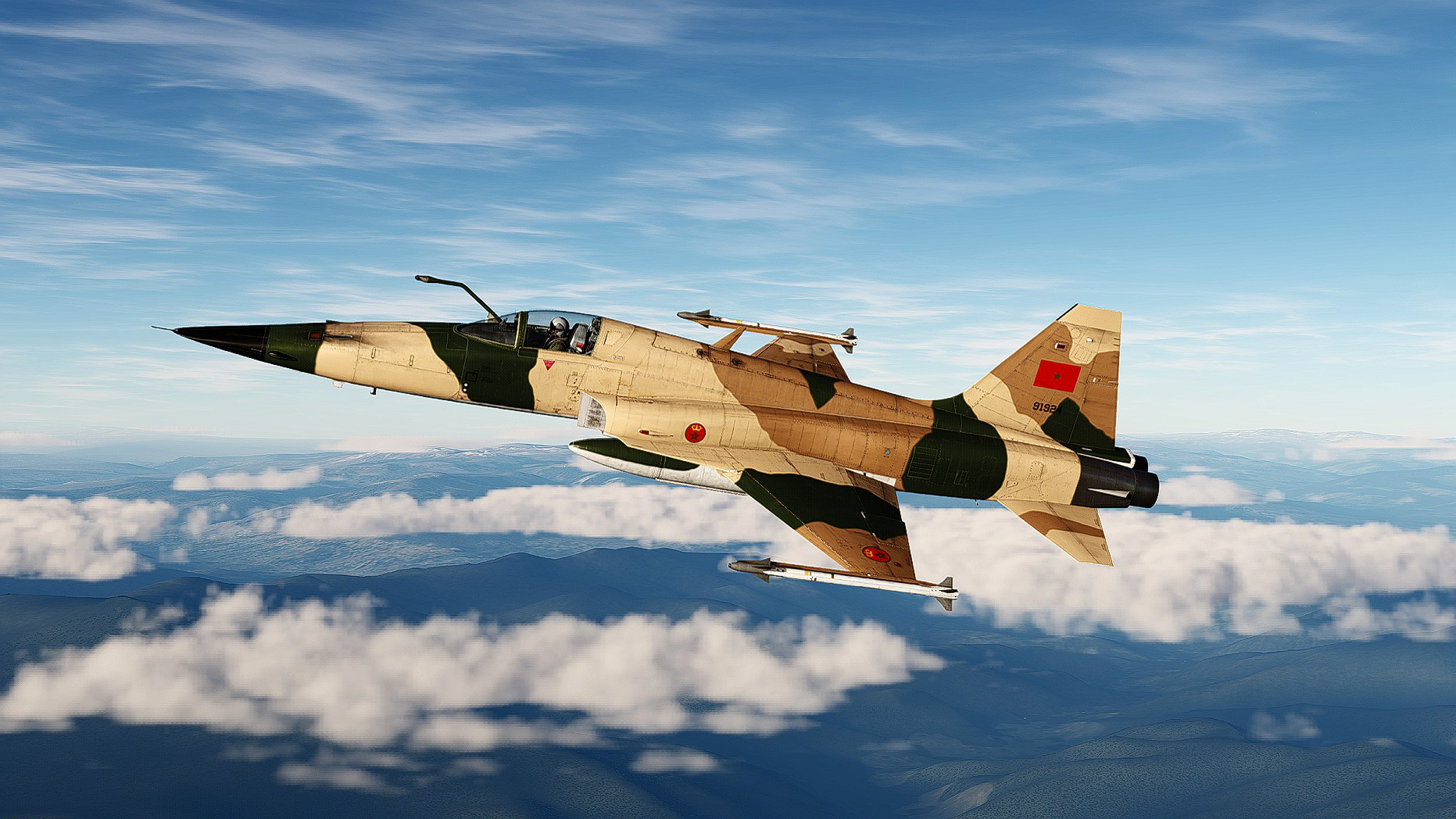 F-5E Tiger III remastered repaint RMAF