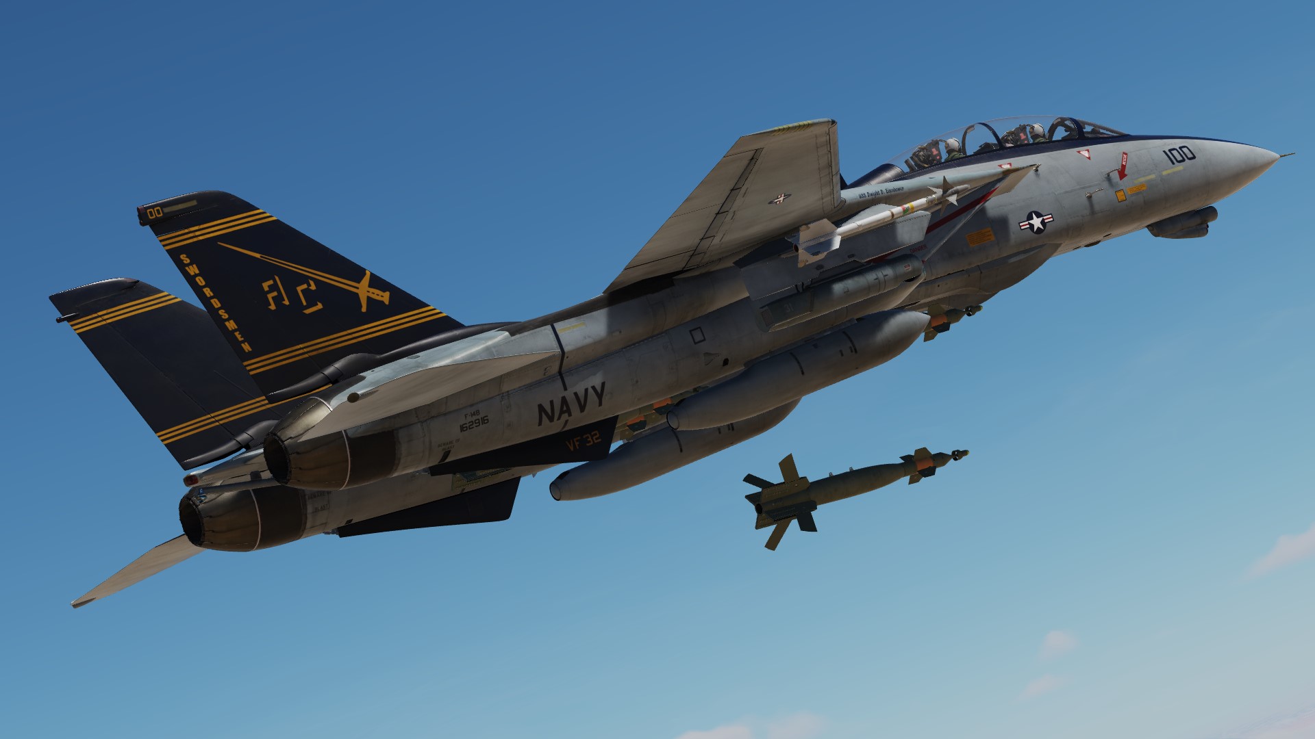 F-14B VF-32 Fighting Swordsmen 2020s fictional Skin Pack 1 update 2025 ...