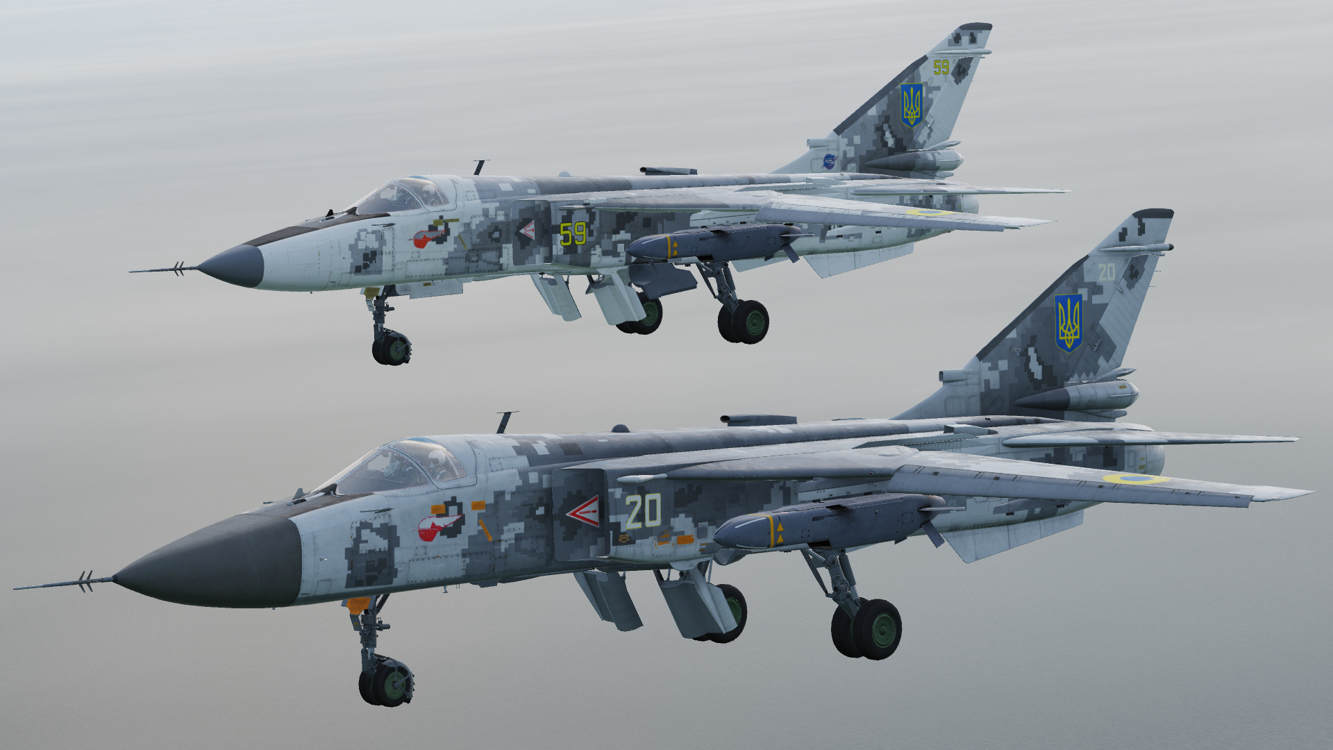 (UPDATE 1!!!) Su-24MR "59 Yellow" Digital Camo | 7 BrTA