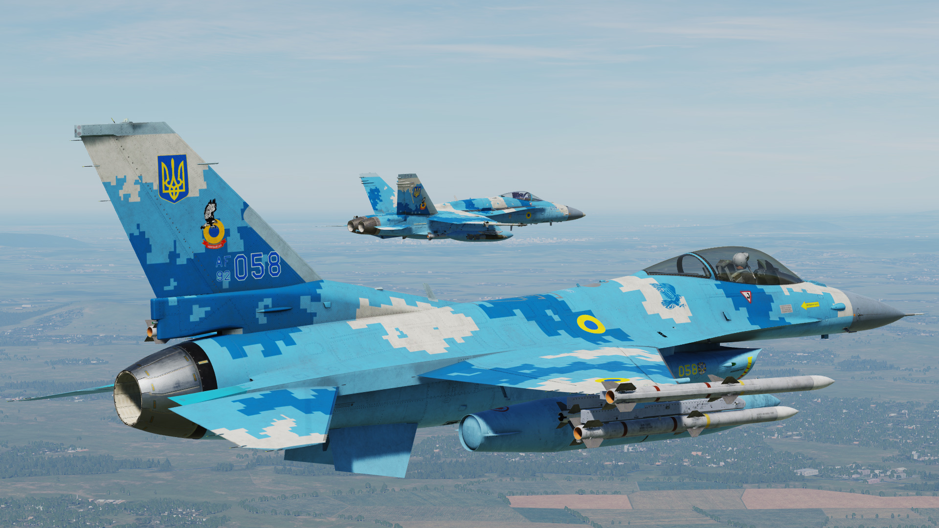 F A 18C 831st Tactical Aviation Brigade Of Ukrainian Air Force