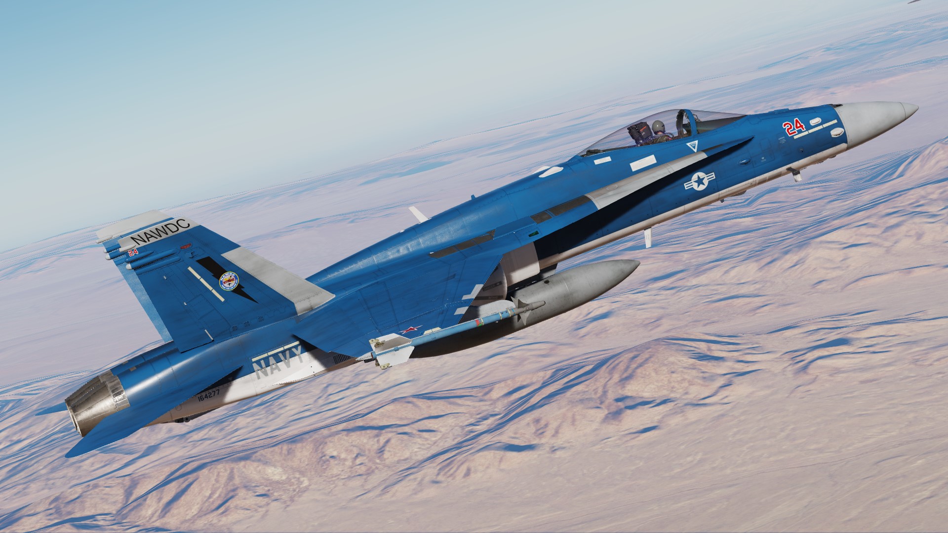 FA-18C NAWDC 2020s fictional 4K Skin Pack 4 update 2024/12/14