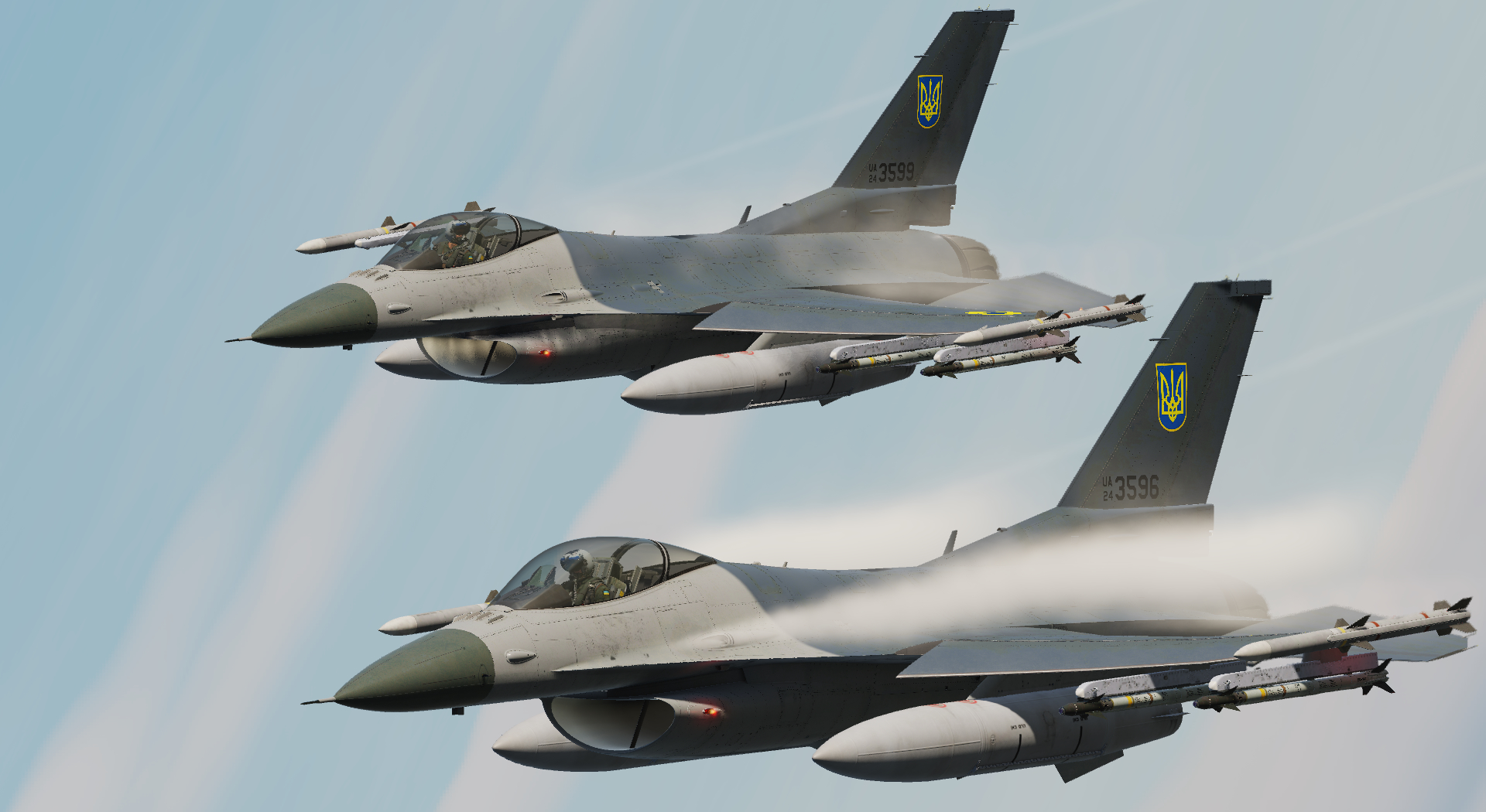 FIX!!! Ukrainian Air Force F-16 | №3599