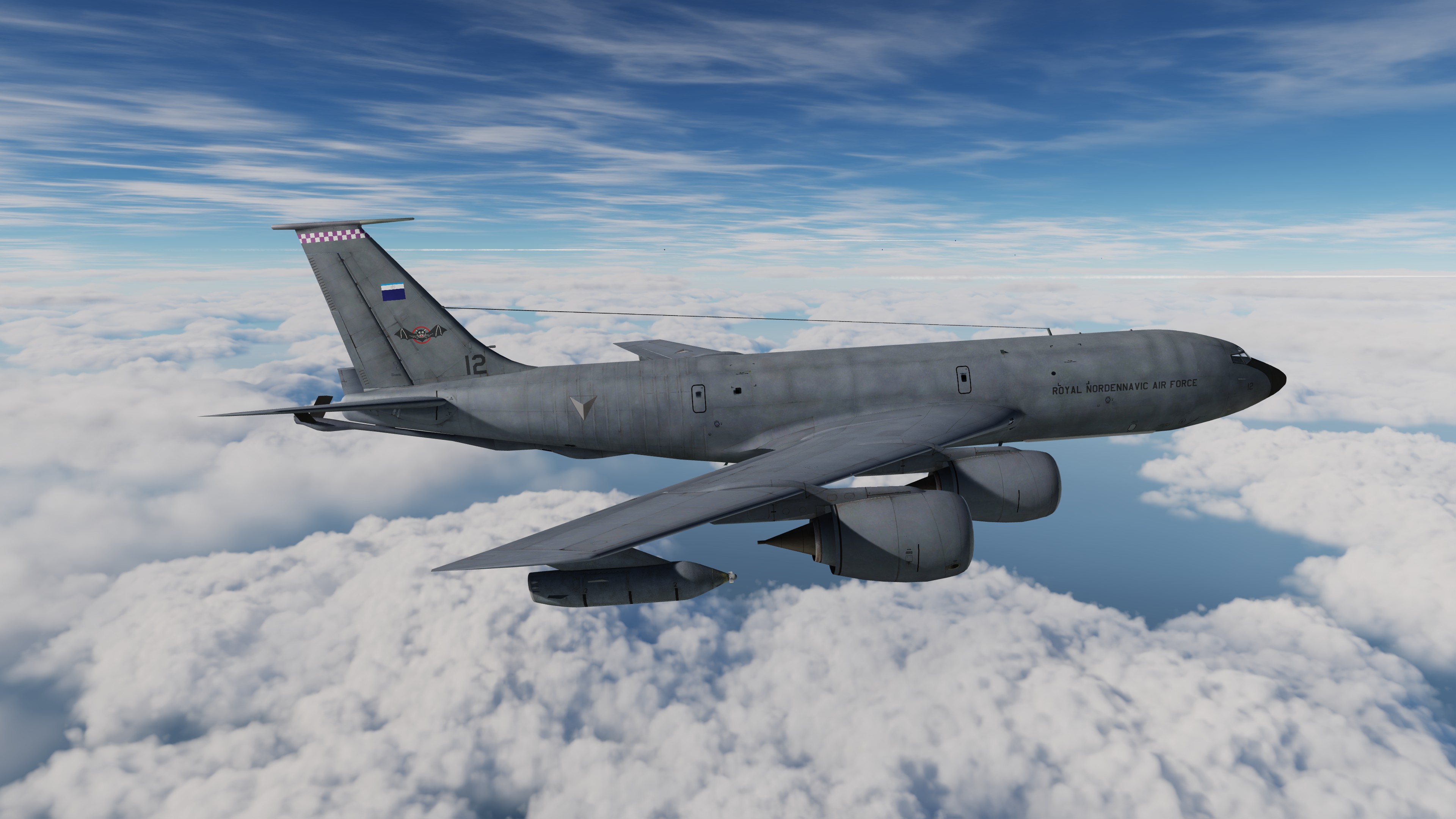ACE COMBAT - KC-135 / KC-135MPRS - Nordennavic Royal Air Force - Sqn "Sologne" 2nd Flight LET ...
