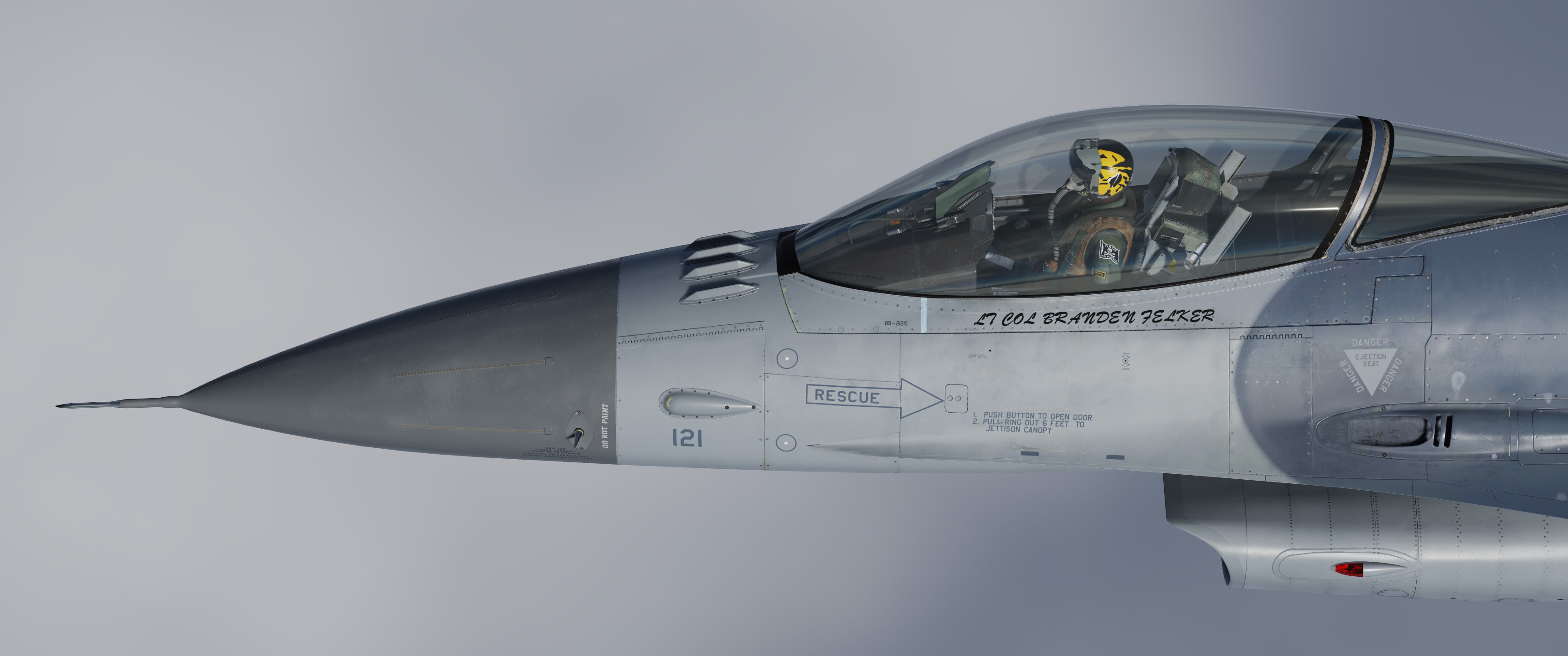 USAF F16C 80th FS "Headhunters"/"Juvats" - Heritage