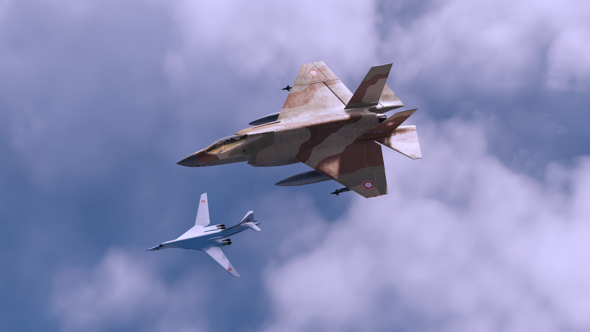 Ace Combat - Erusean Air Force / Navy Skin for F-35C