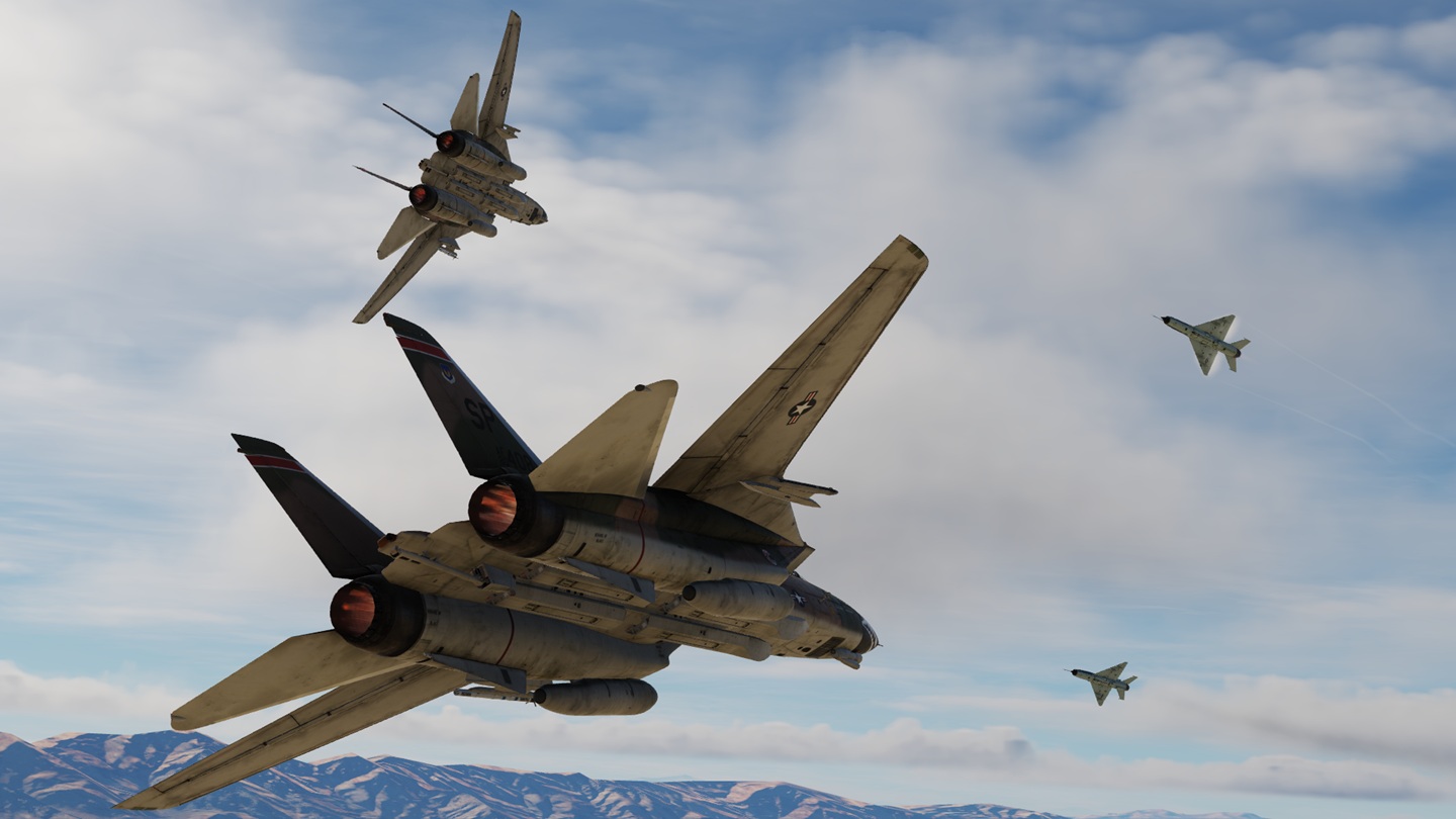 480th Tactical Fighter Squadron ‘Warhawks’ F-14C