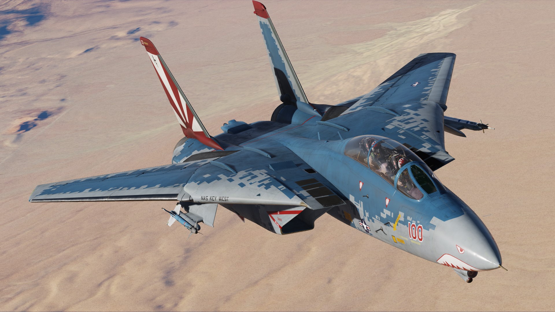 F-14A VFC-111 Sundowners 2020s fictional Skin Pack 1 update 2025/02/17