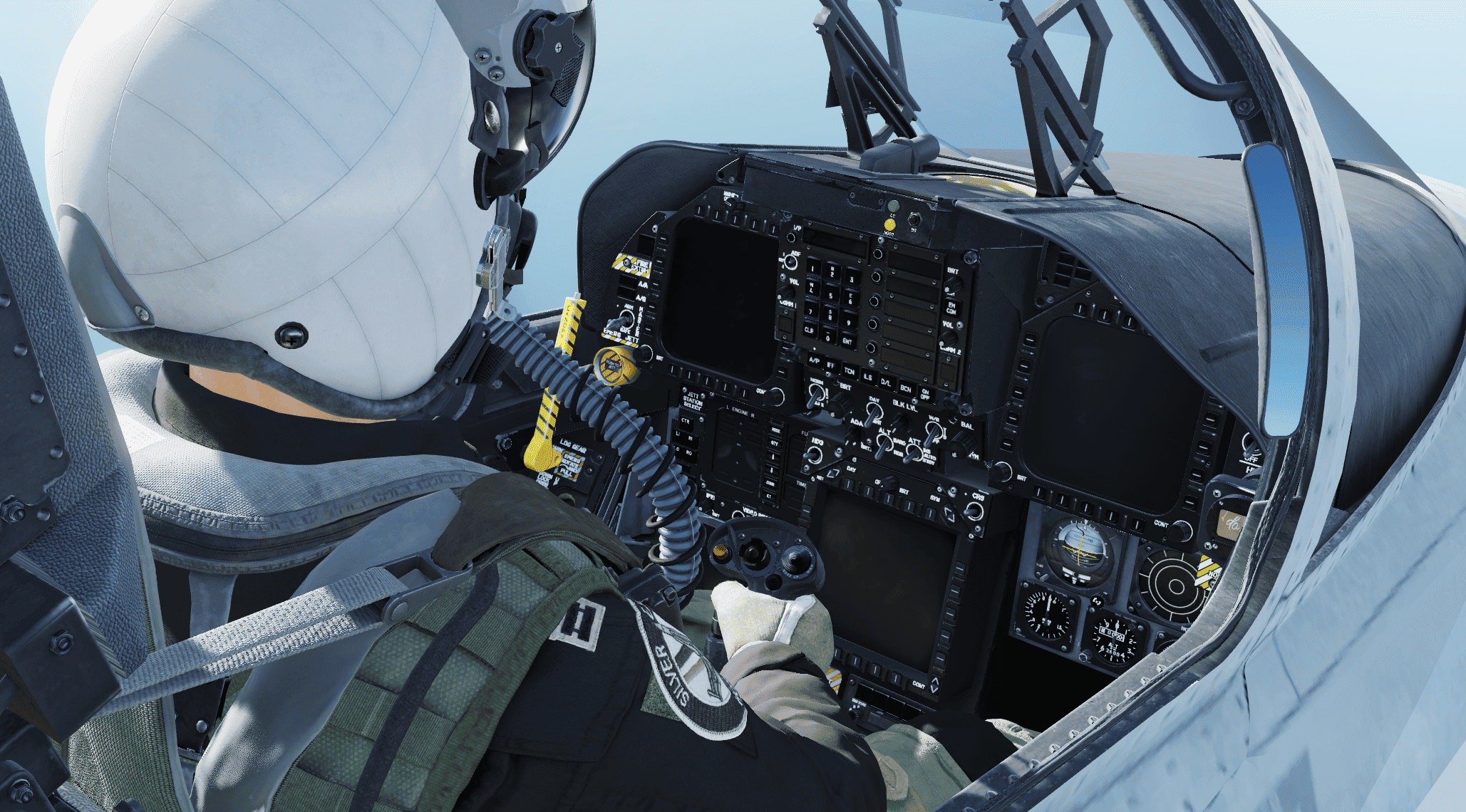 F-18 Dark Cockpit