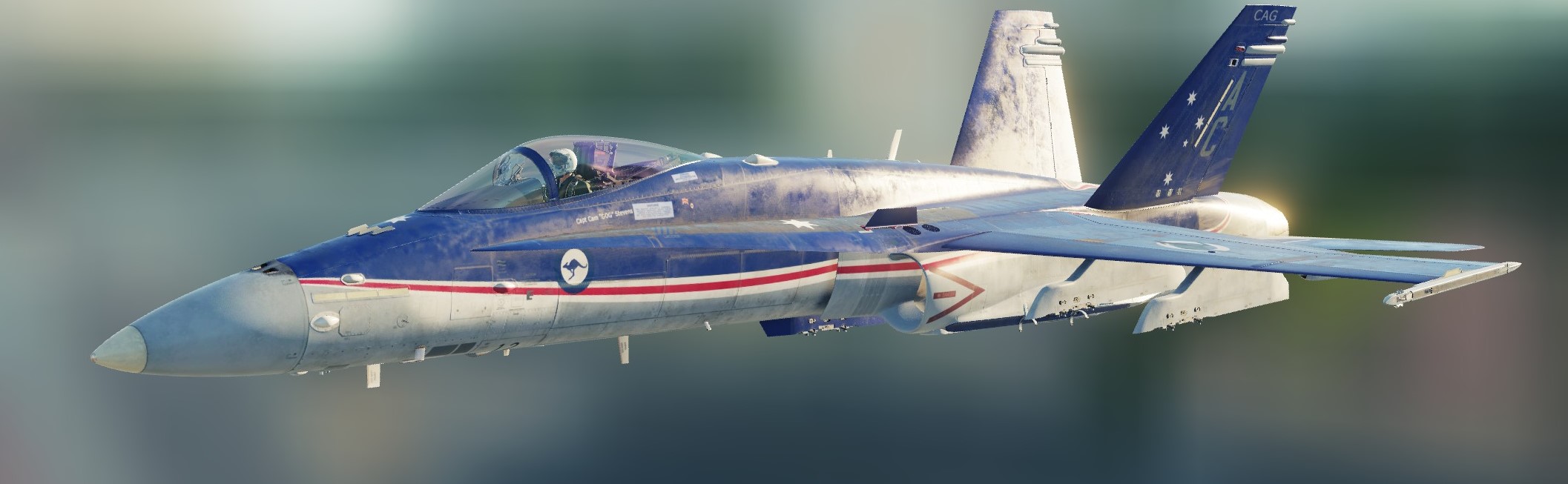 F/A-18C RAAF 20 Year Anniversary paint (2005)