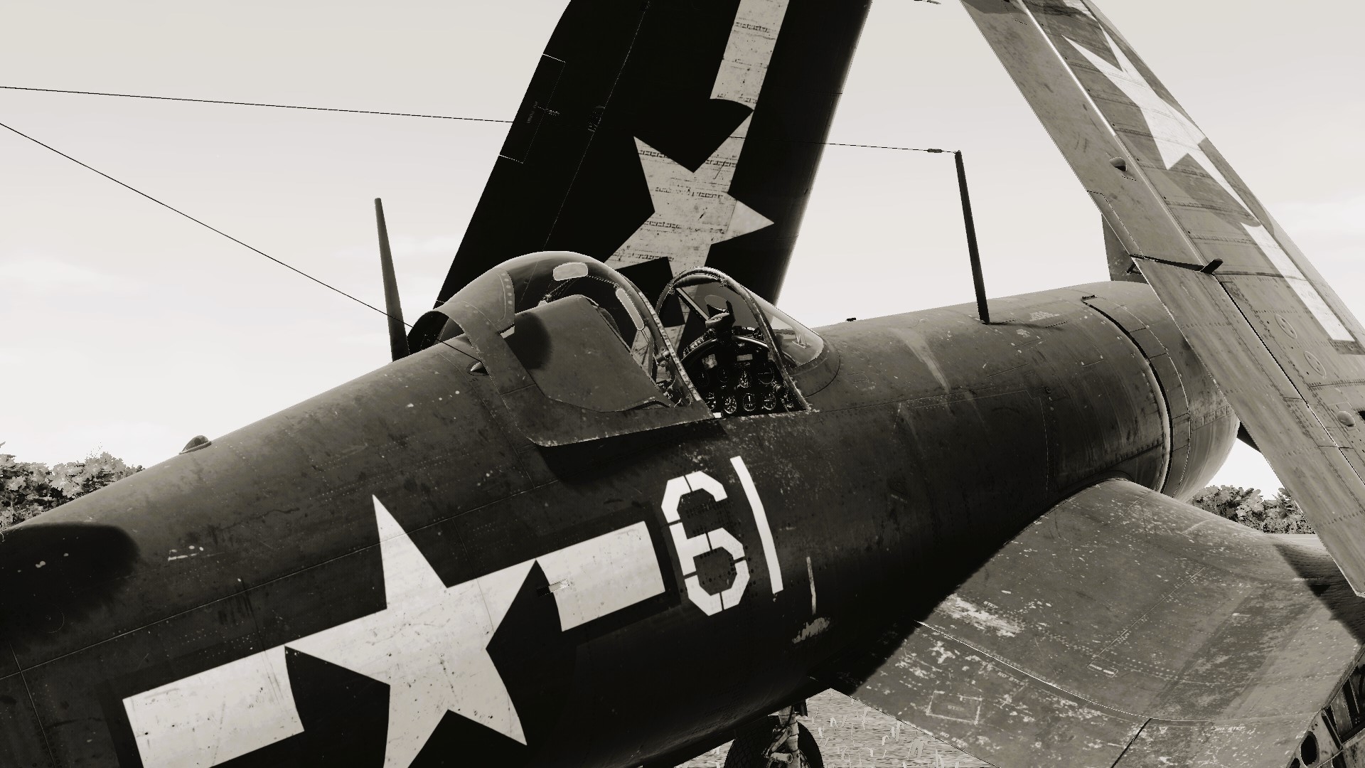 VMF-213 F4U-1D&Japan captured F4U Corsair