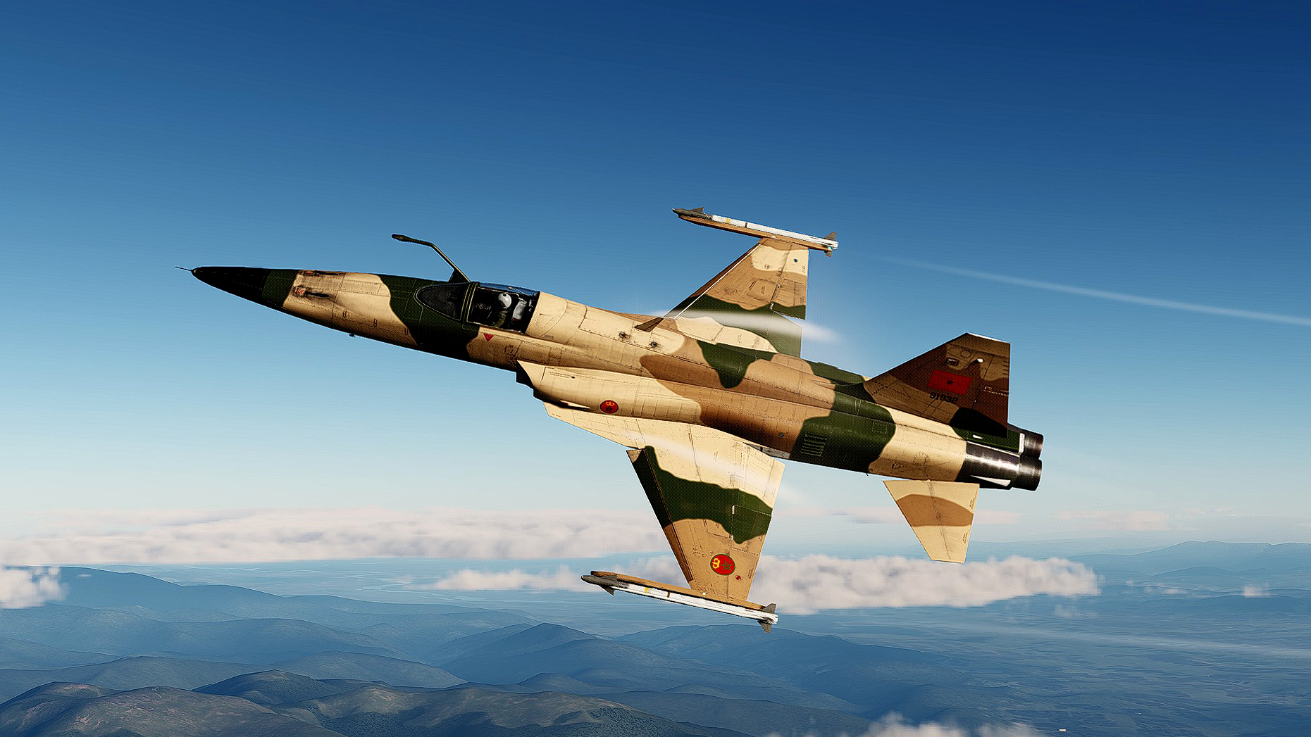 F-5E Tiger III remastered repaint RMAF 91932