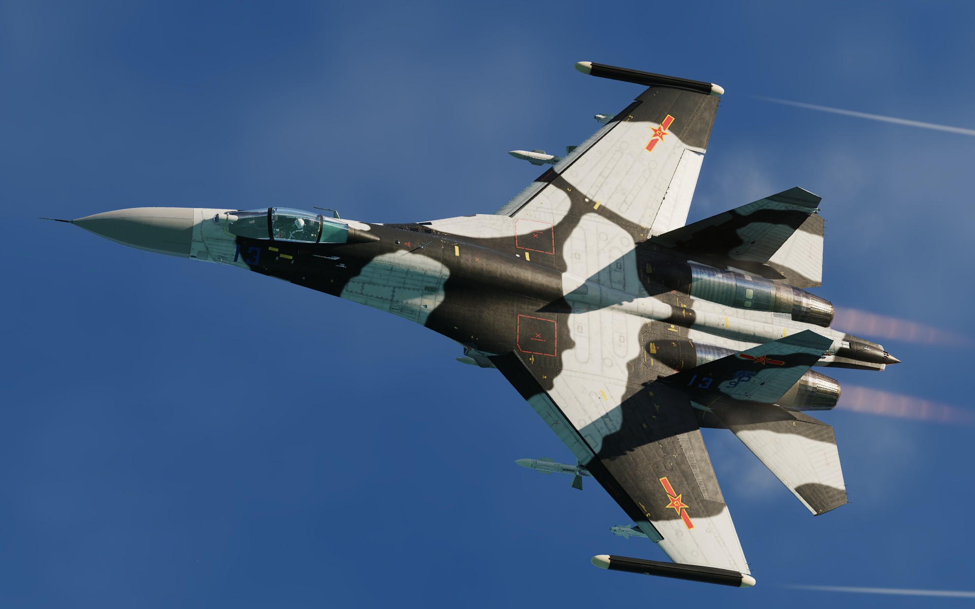 PLAAF OPFOR 'Snow' (Fictional) v4 (Su-27)